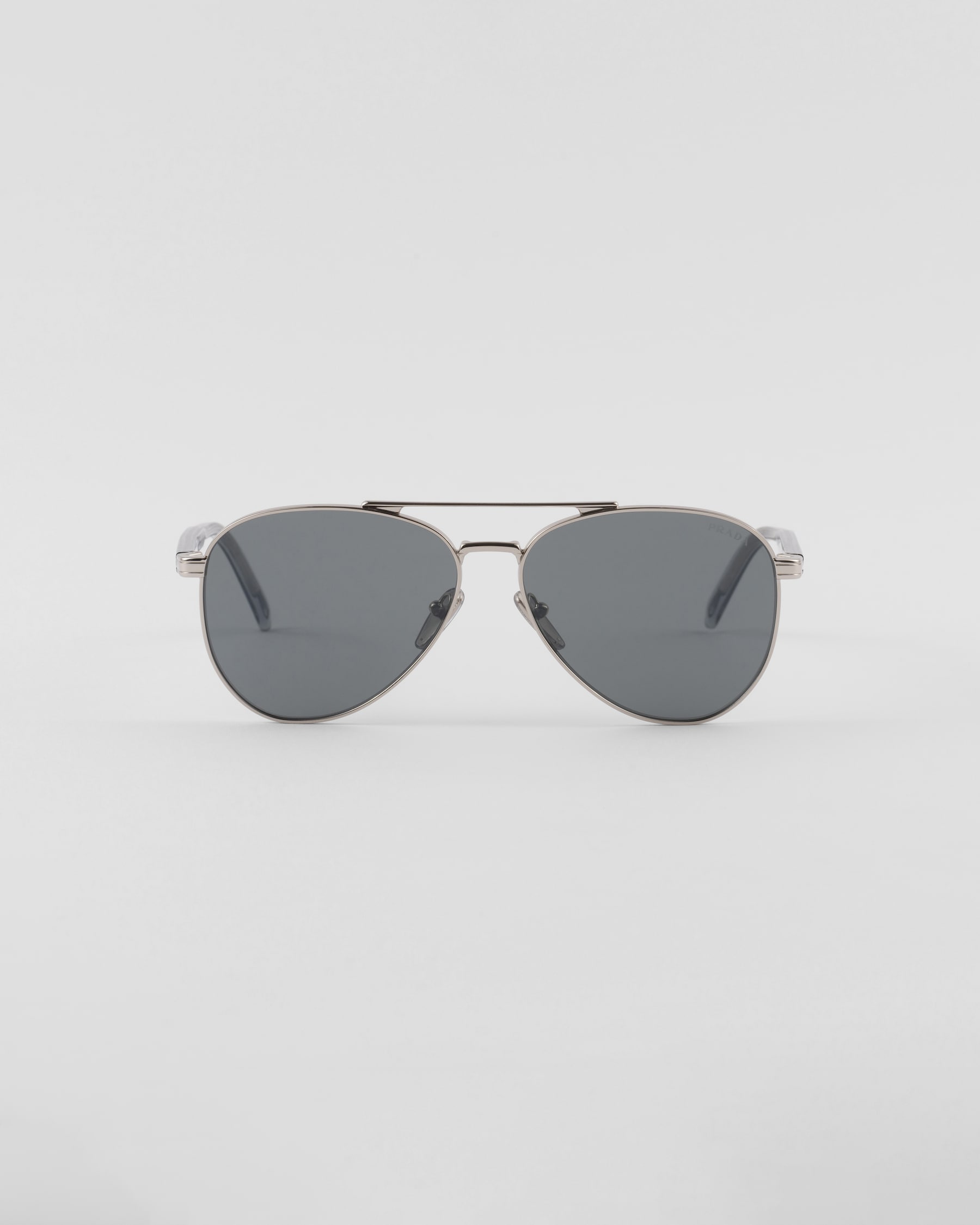 Dark Gray Lenses Sunglasses With The Prada Logo | PRADA