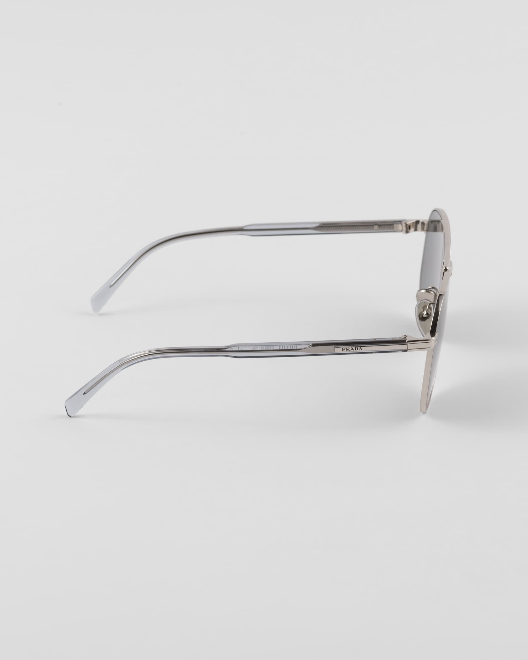 Dark Gray Lenses Sunglasses With The Prada Logo | PRADA