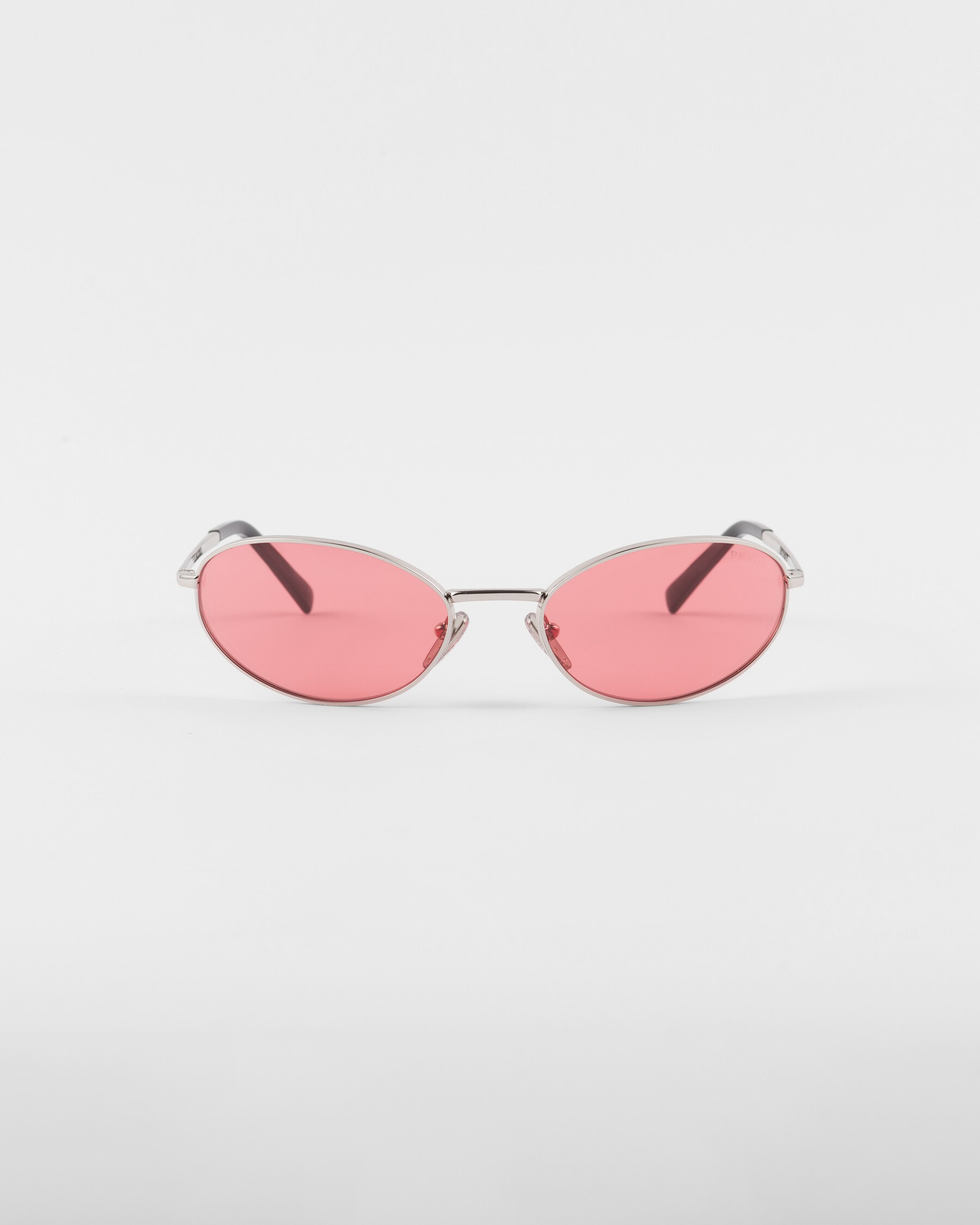 Fiery Red Lenses Sunglasses With The Prada Logo | PRADA