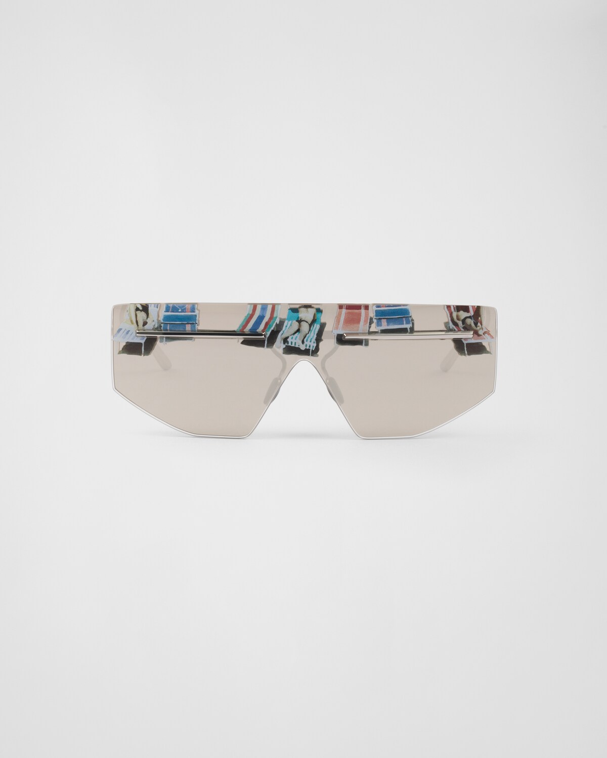 Sunbeds Motif Lenses Prada Runway Sunglasses | PRADA