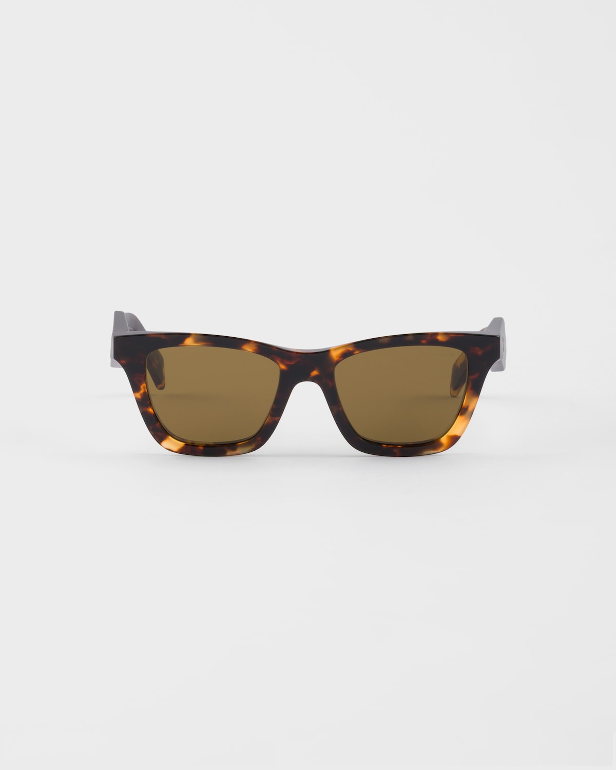 Loden Green Lenses Sunglasses With Prada Logo | PRADA