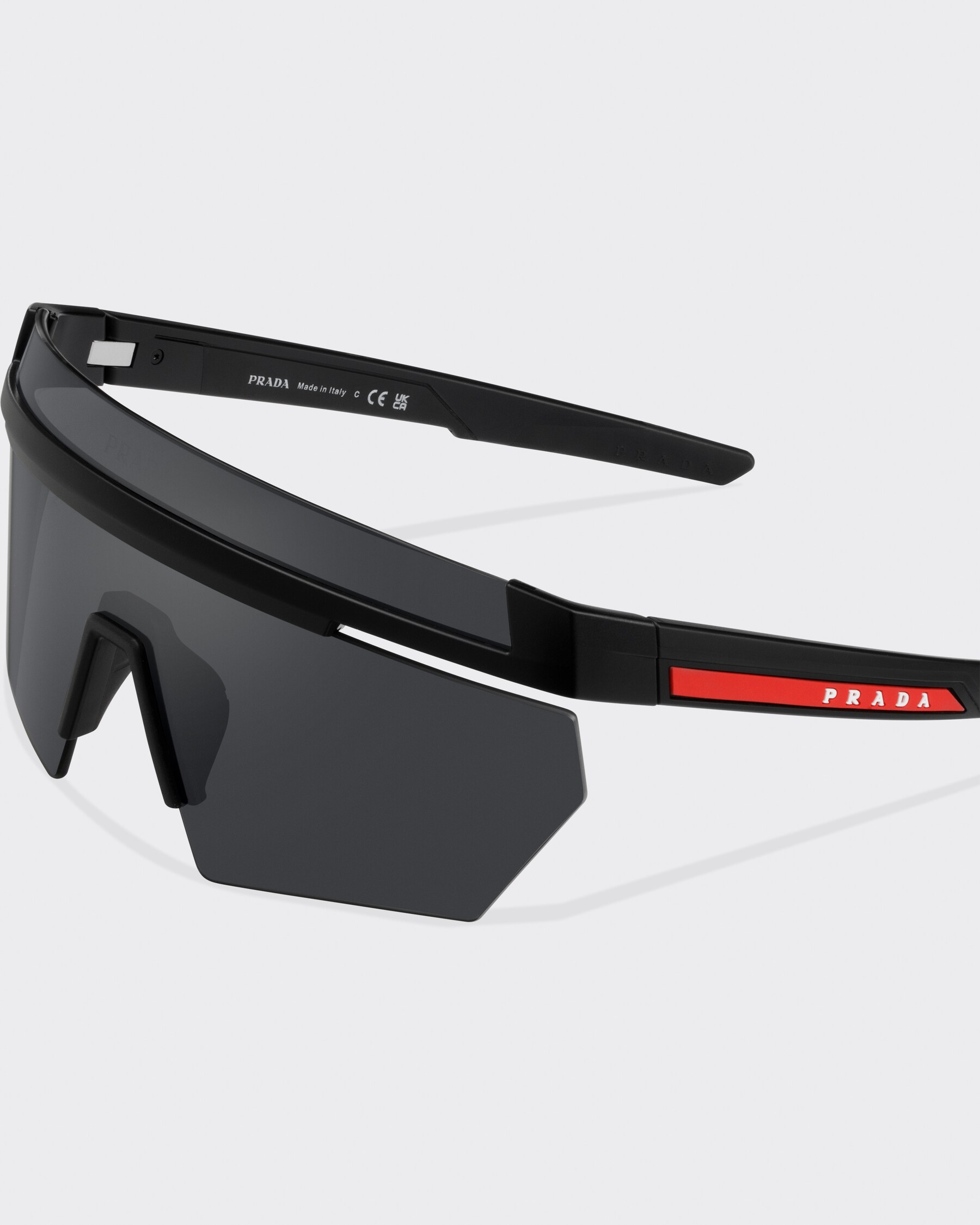 Slate Lenses Prada Linea Rossa Impavid Sunglasses | PRADA
