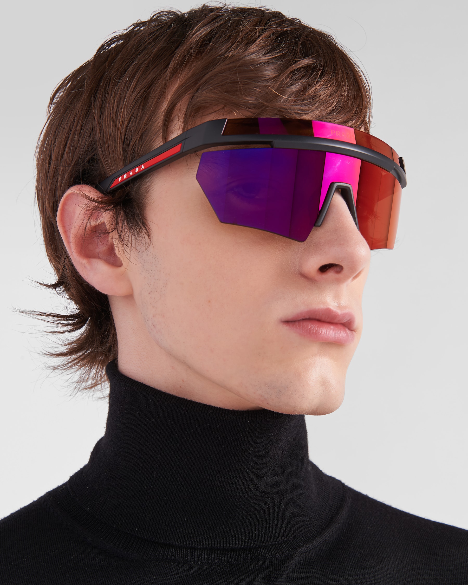 Orange Mult.id Lenses Prada Linea Rossa Impavid Sunglasses | PRADA
