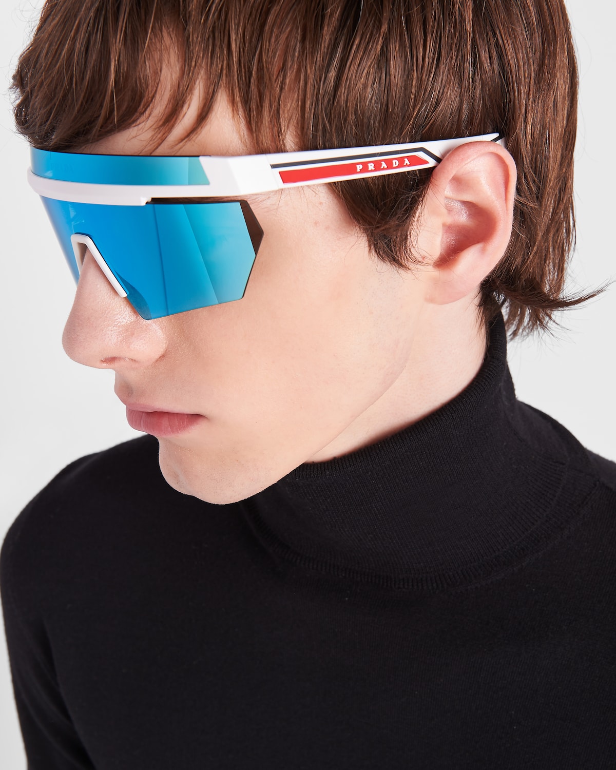Cyan Lenses Mult.id Prada Linea Rossa Impavid Sunglasses | PRADA