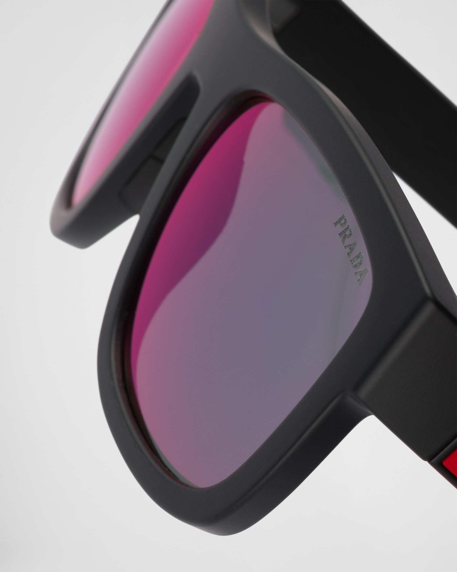 Red Lenses Prada Linea Rossa Active Sunglasses | PRADA