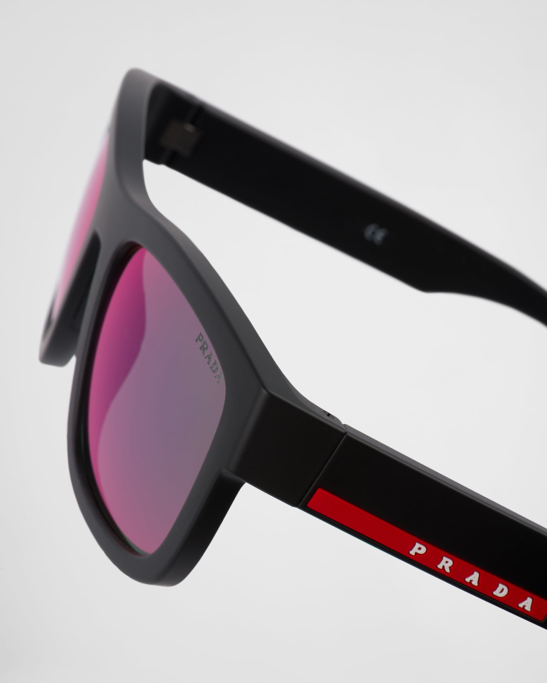 Red Lenses Prada Linea Rossa Active Sunglasses | PRADA