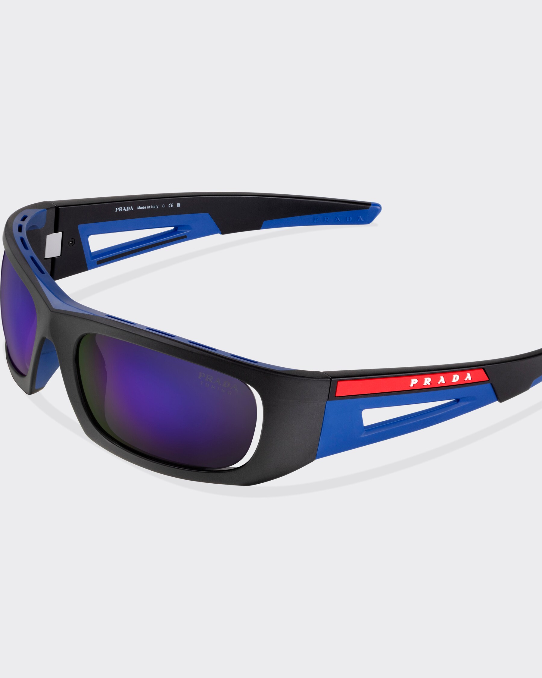 Sea Blue Lenses Prada Linea Rossa Impavid Eyewear | PRADA