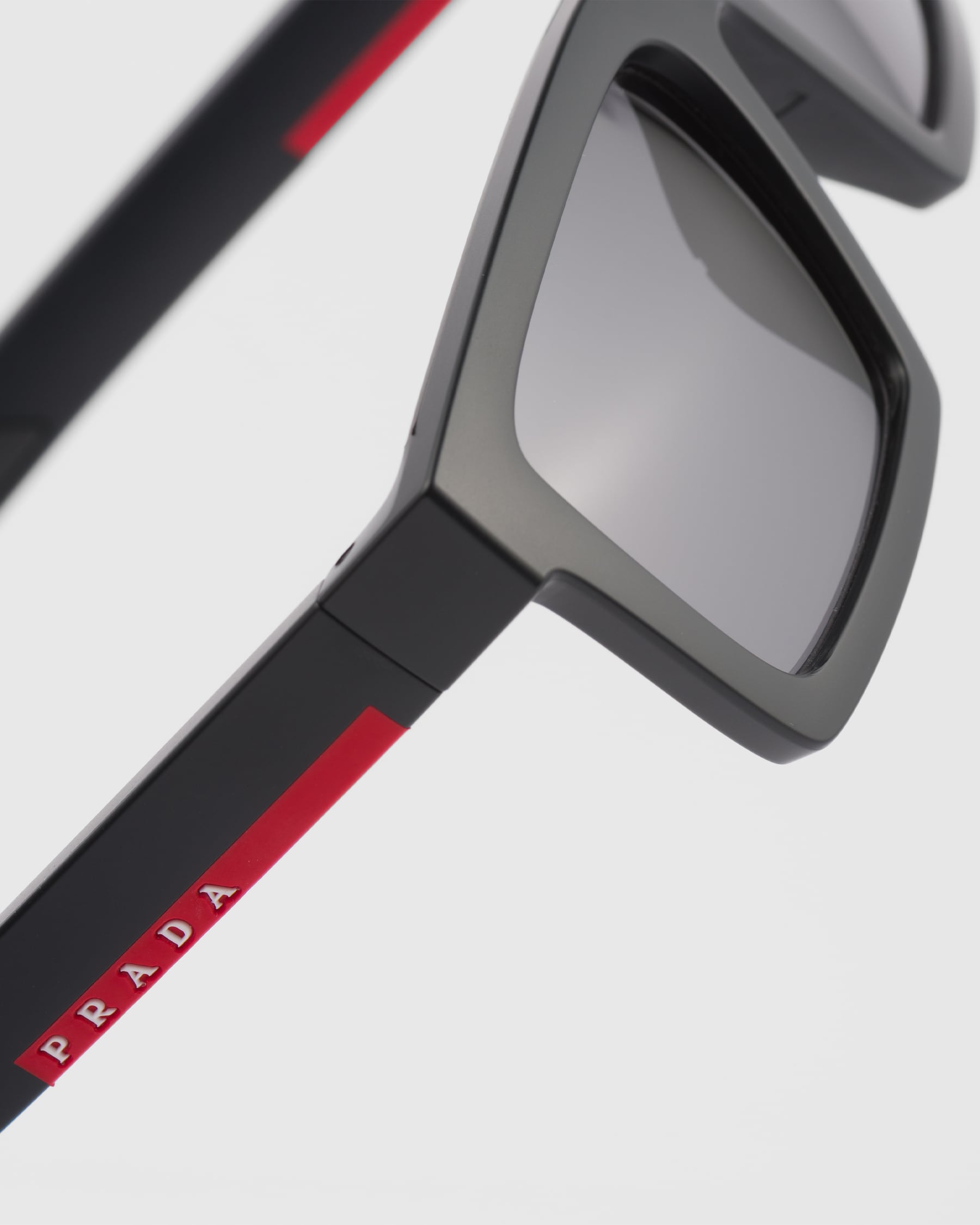 Lens: Black Prada Linea Rossa Impavid Sunglasses | PRADA