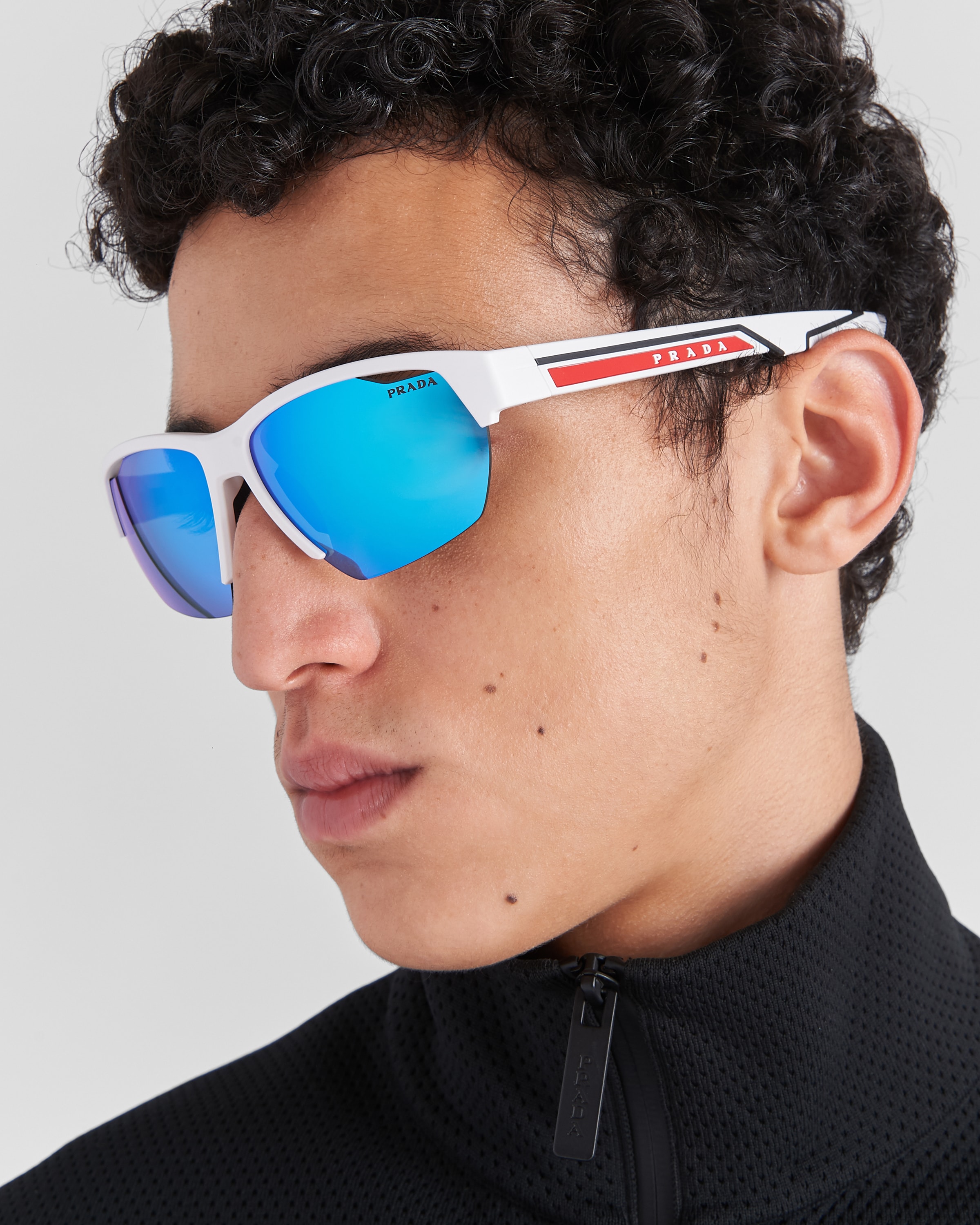 Lunettes de soleil Prada Linea Rossa Impavid Verres Cyan Mult. Id. | Prada