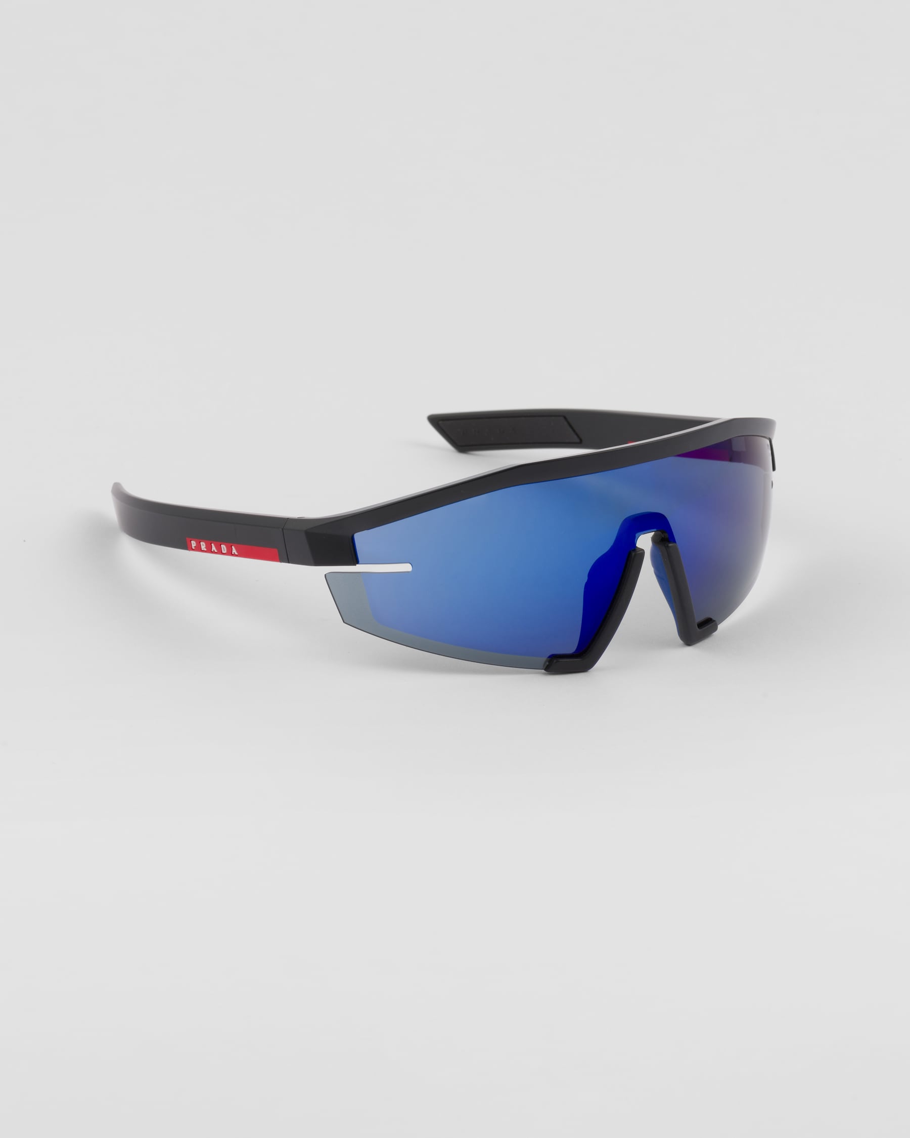 Sea Blue Lenses Prada Linea Rossa Impavid Sunglasses | PRADA