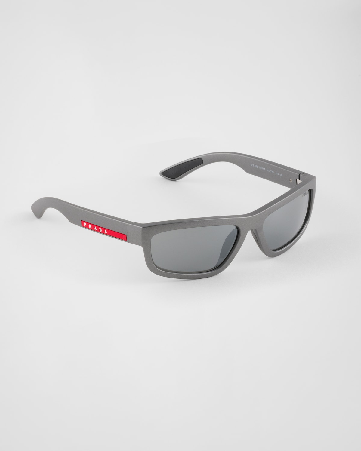 Mirrored Carbon Lenses Prada Linea Rossa Sunglasses | PRADA