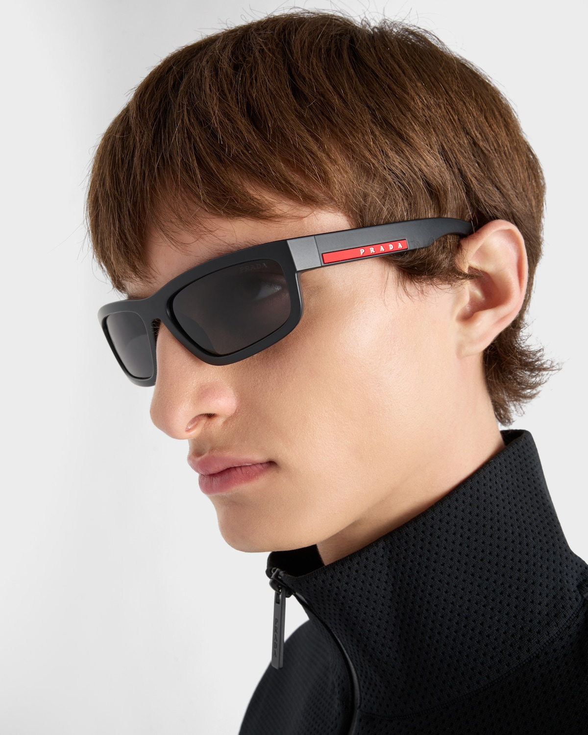 Slate Lenses Prada Linea Rossa Sunglasses | PRADA