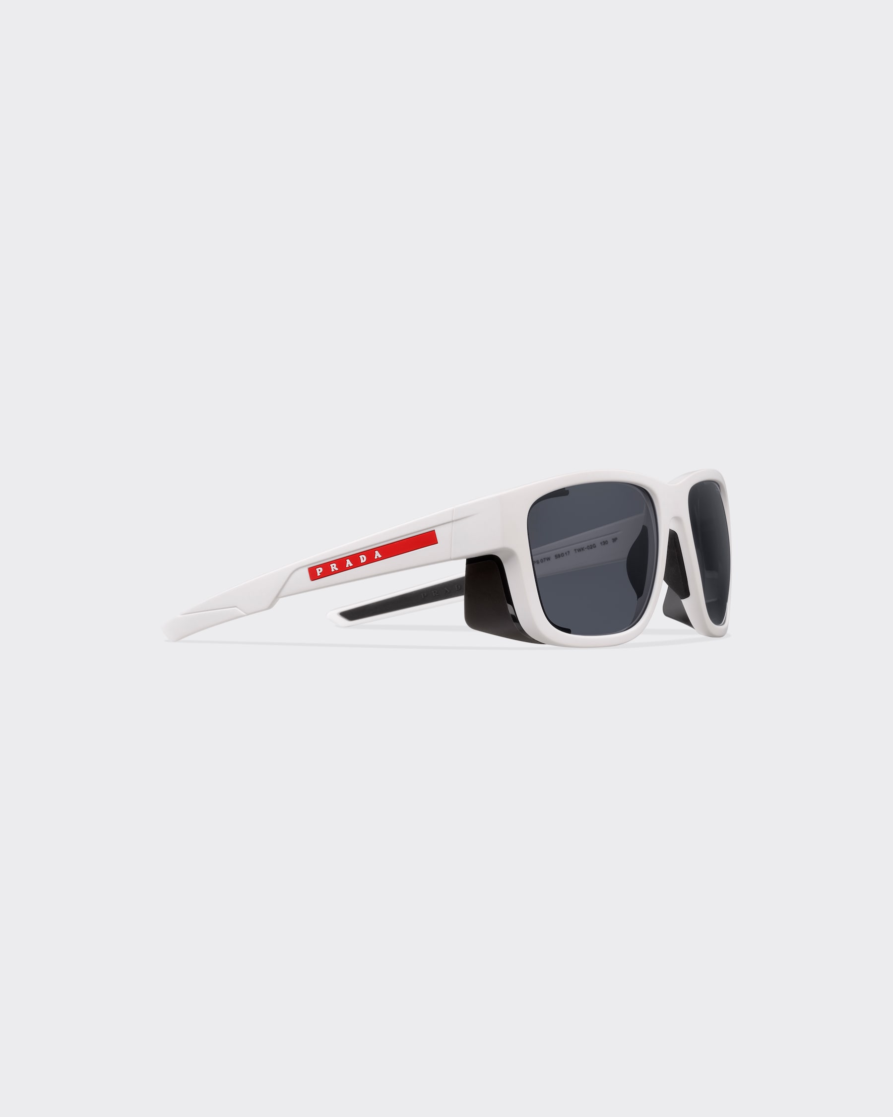 Lens: Black Prada Linea Rossa Impavid Sunglasses | PRADA