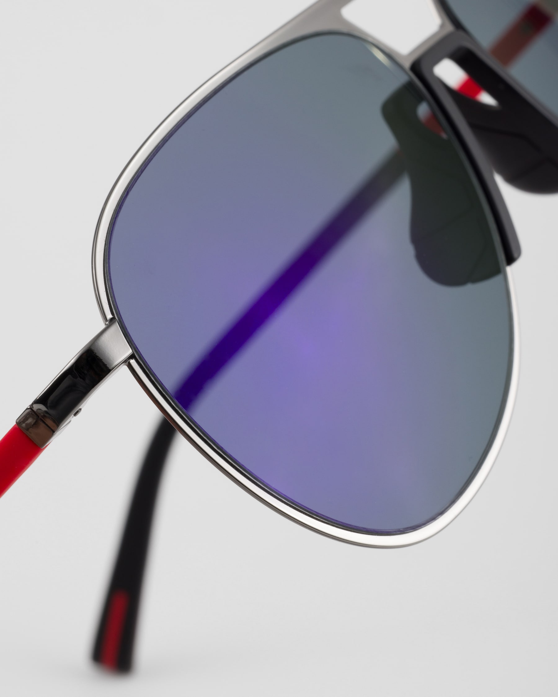 Blue Lenses/purple Prada Linea Rossa Sunglasses | PRADA