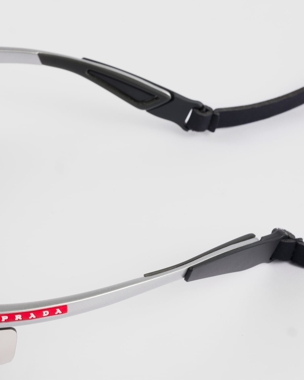 Silver Chromed Lenses Prada Linea Rossa Active Sunglasses | PRADA
