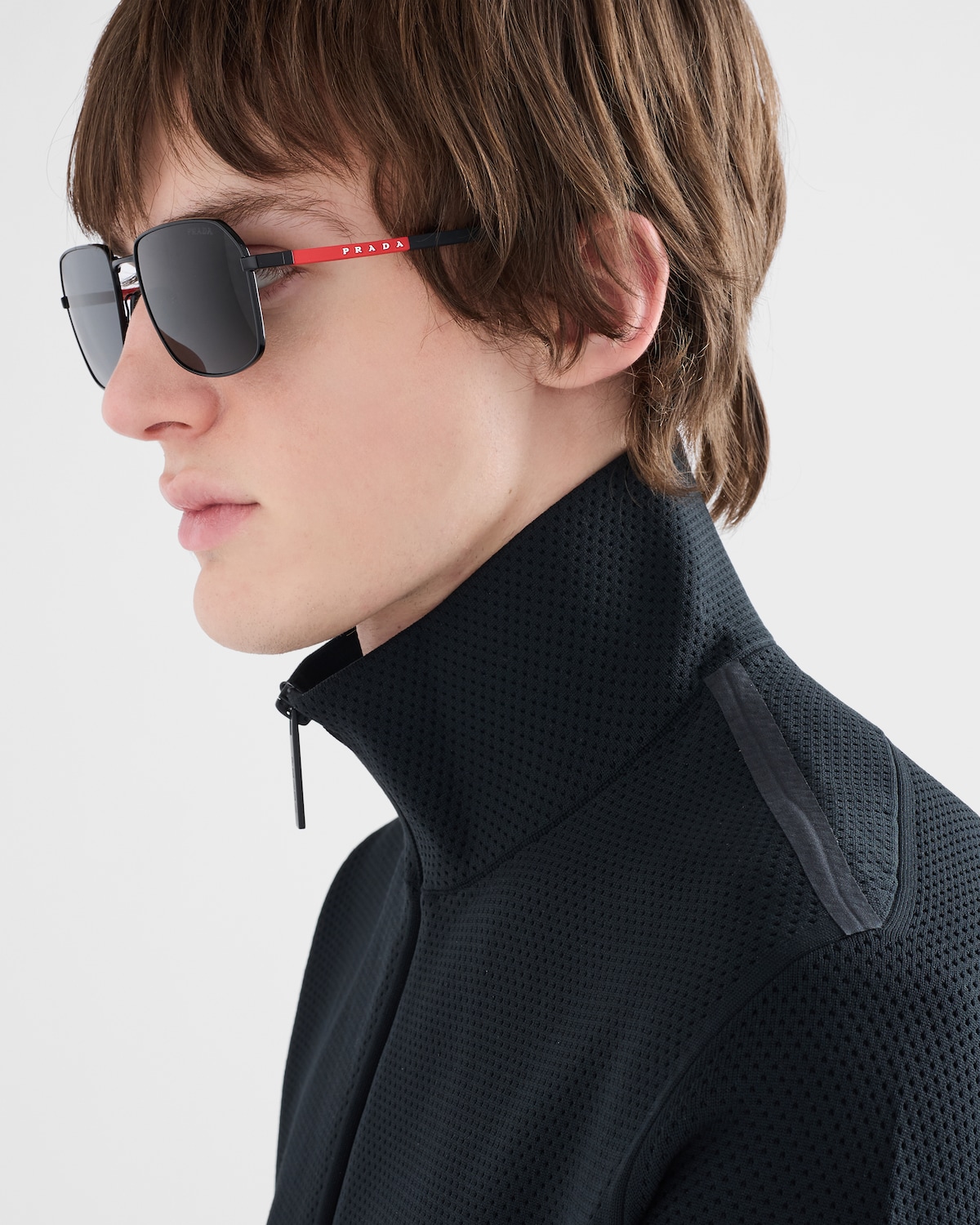 Slate Lenses Prada Linea Rossa Sunglasses | PRADA