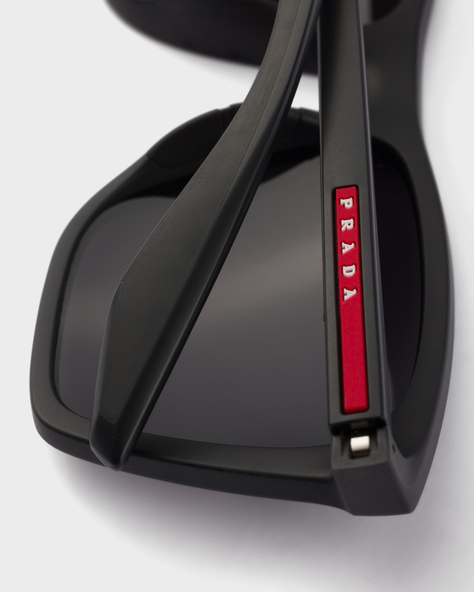 Lens: Black Prada Linea Rossa Sunglasses | PRADA - Australia