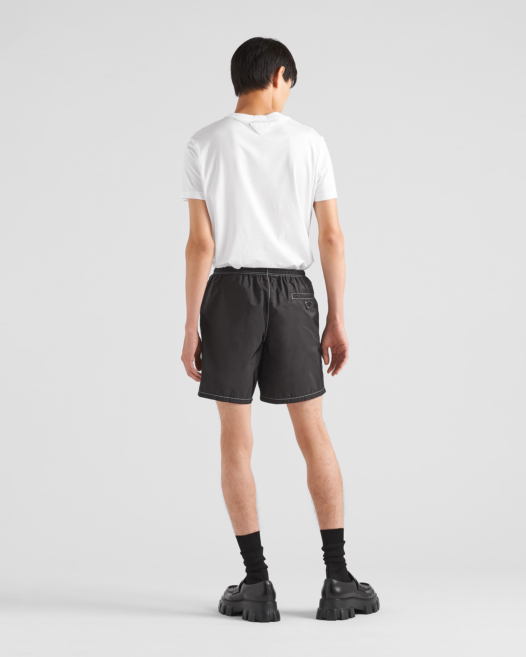 Black Re-nylon Swimsuit | PRADA