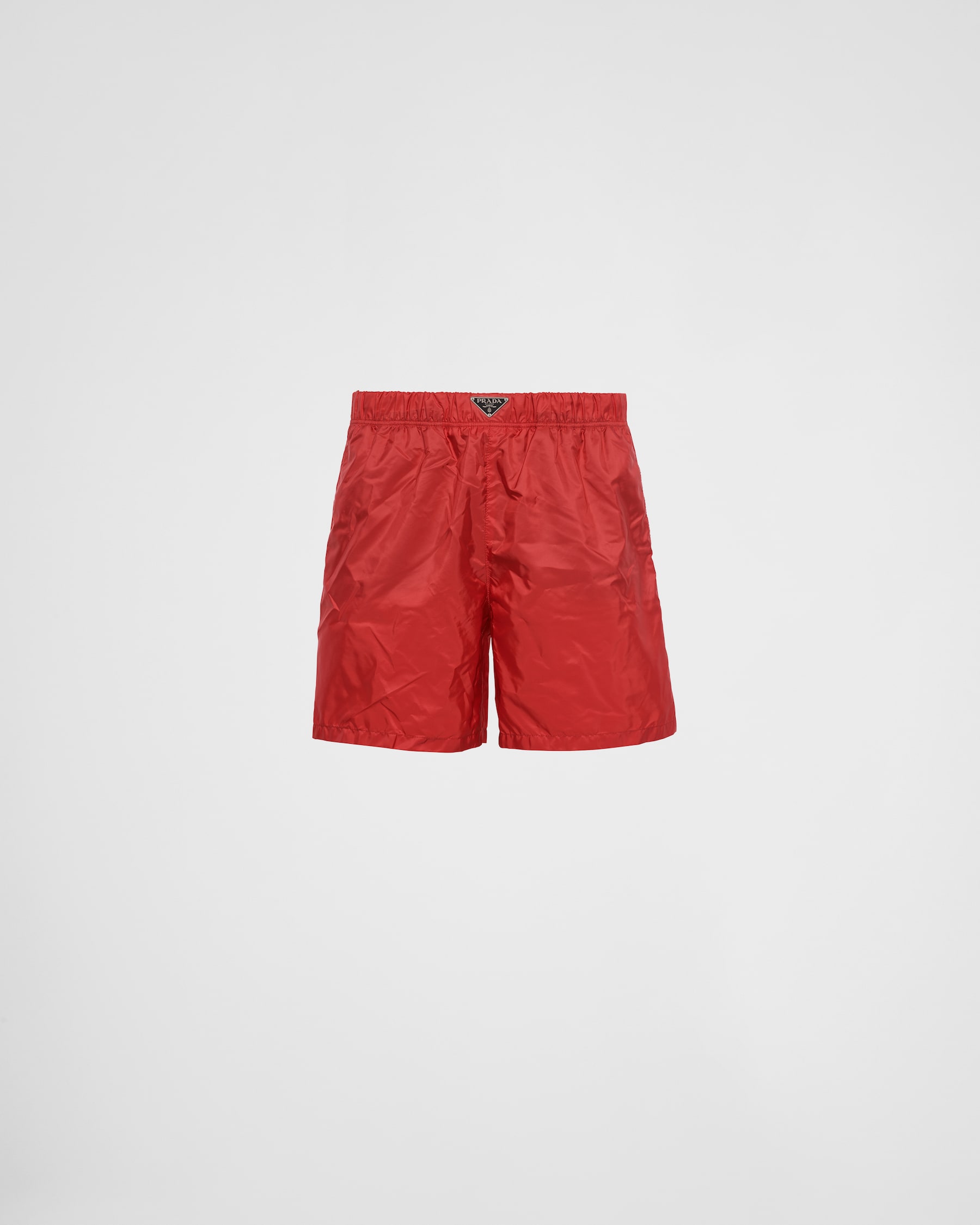 Red Re-nylon Swim Trunks | PRADA