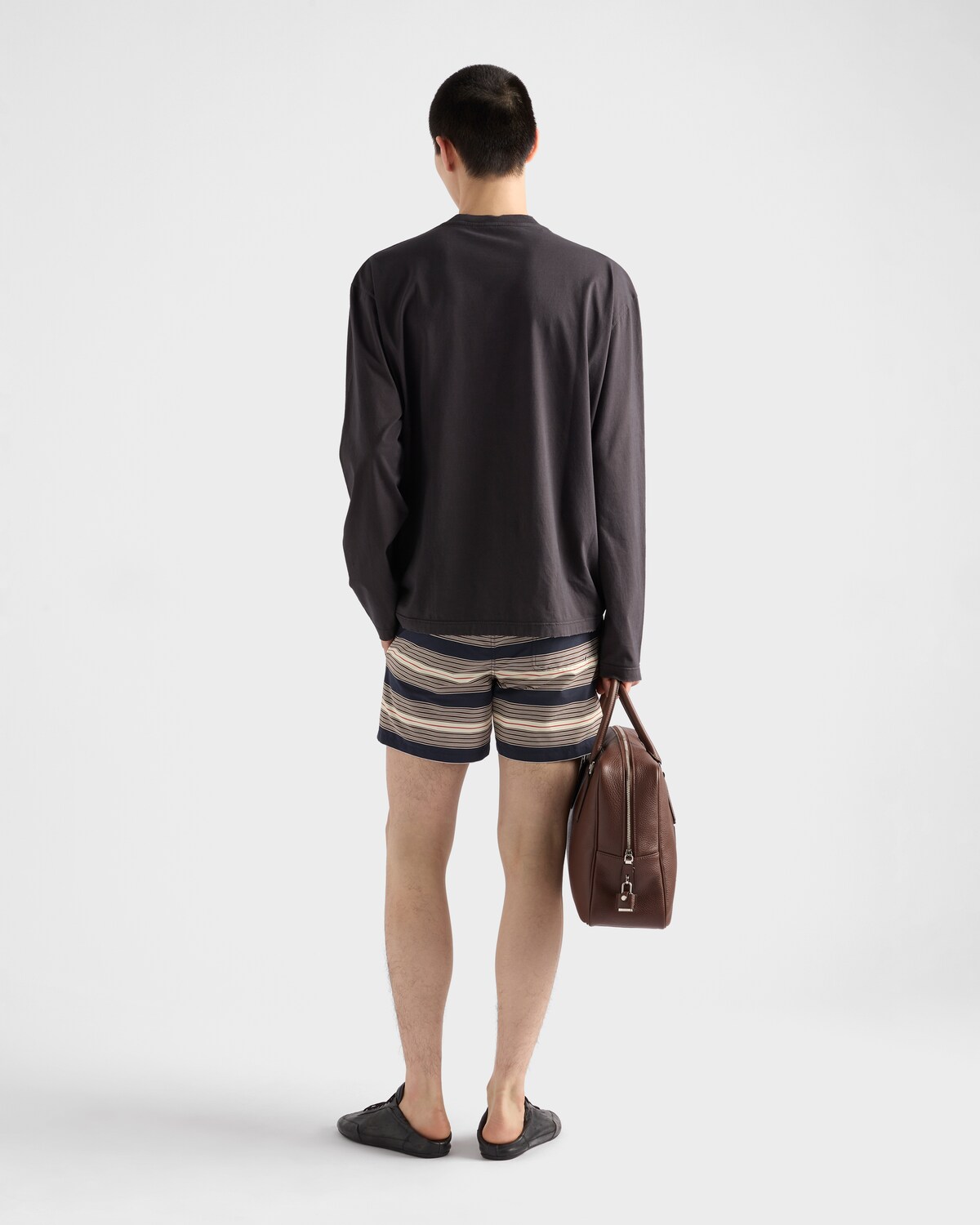 Navy Re-nylon Swim Trunks | PRADA