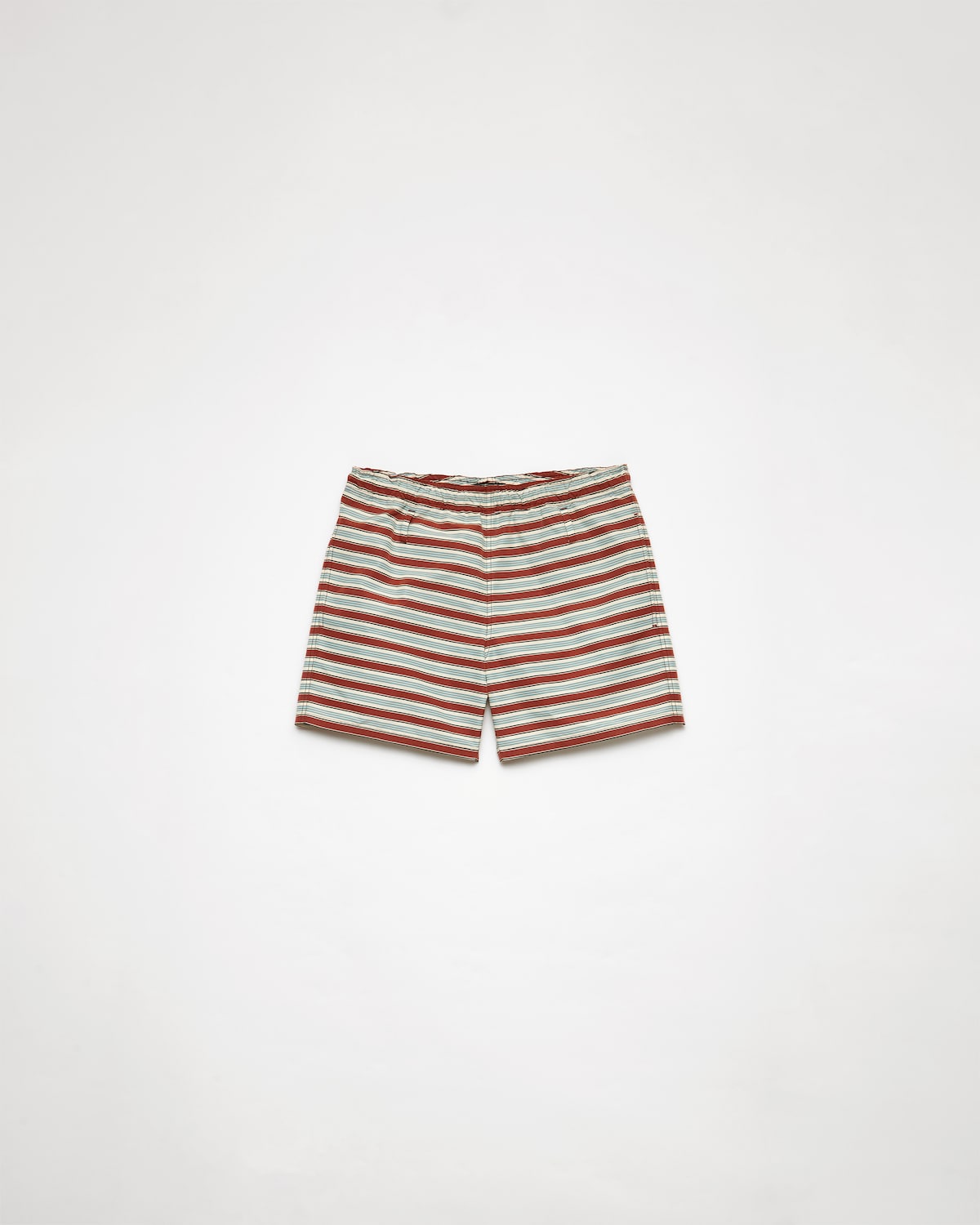 Cocoa Brown Re-nylon Swim Trunks | PRADA