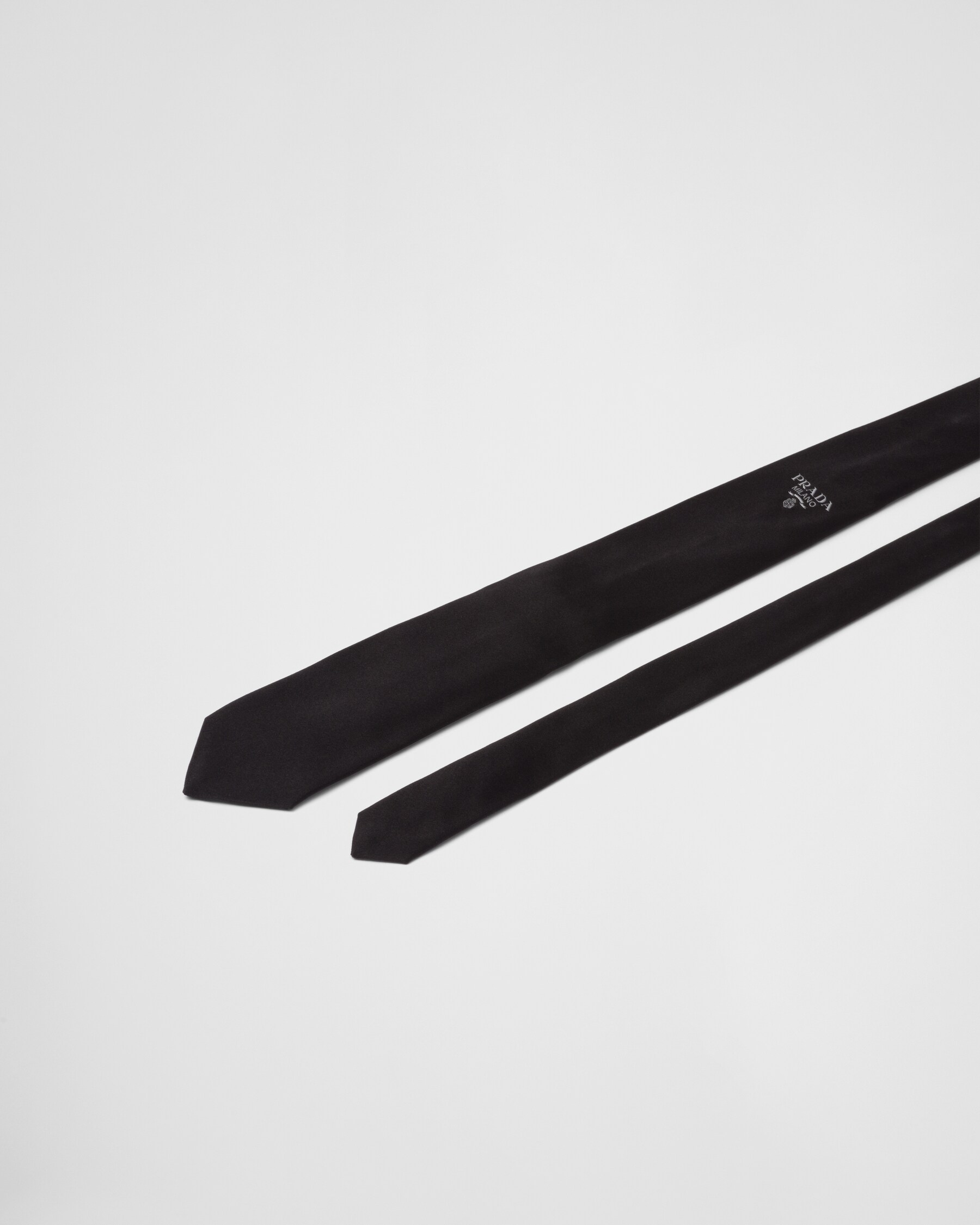 Black Silk Tie | PRADA