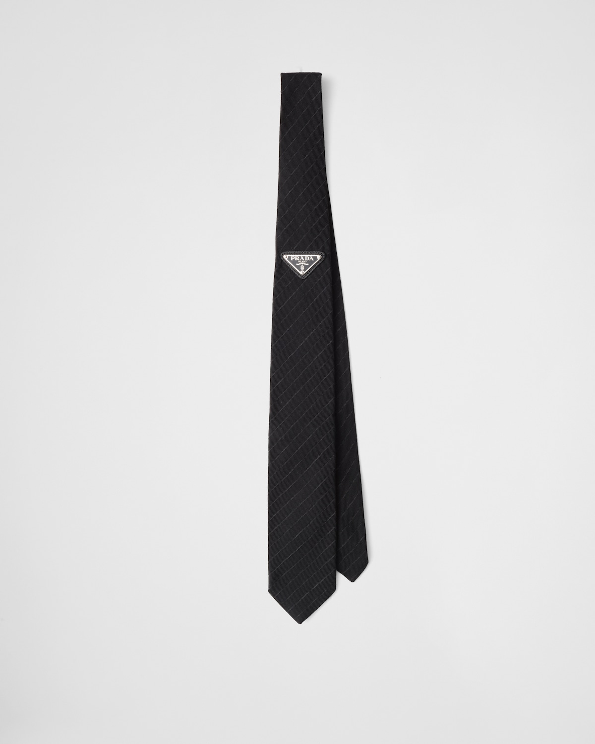 Black Silk Tie | PRADA