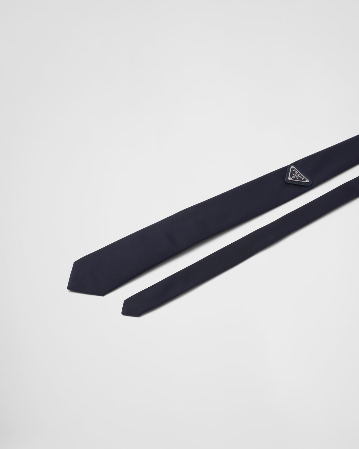 Blue Re-nylon Gabardine Tie | PRADA