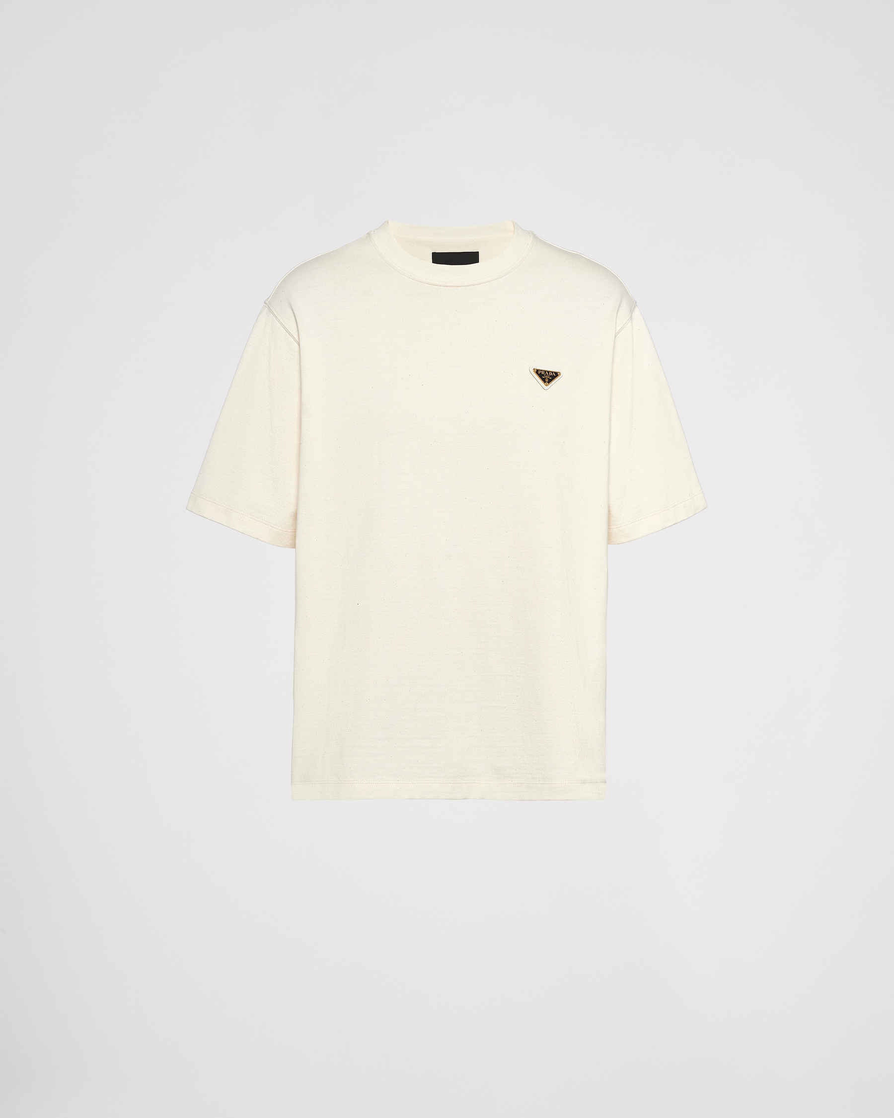 Natural Cotton T-shirt | PRADA