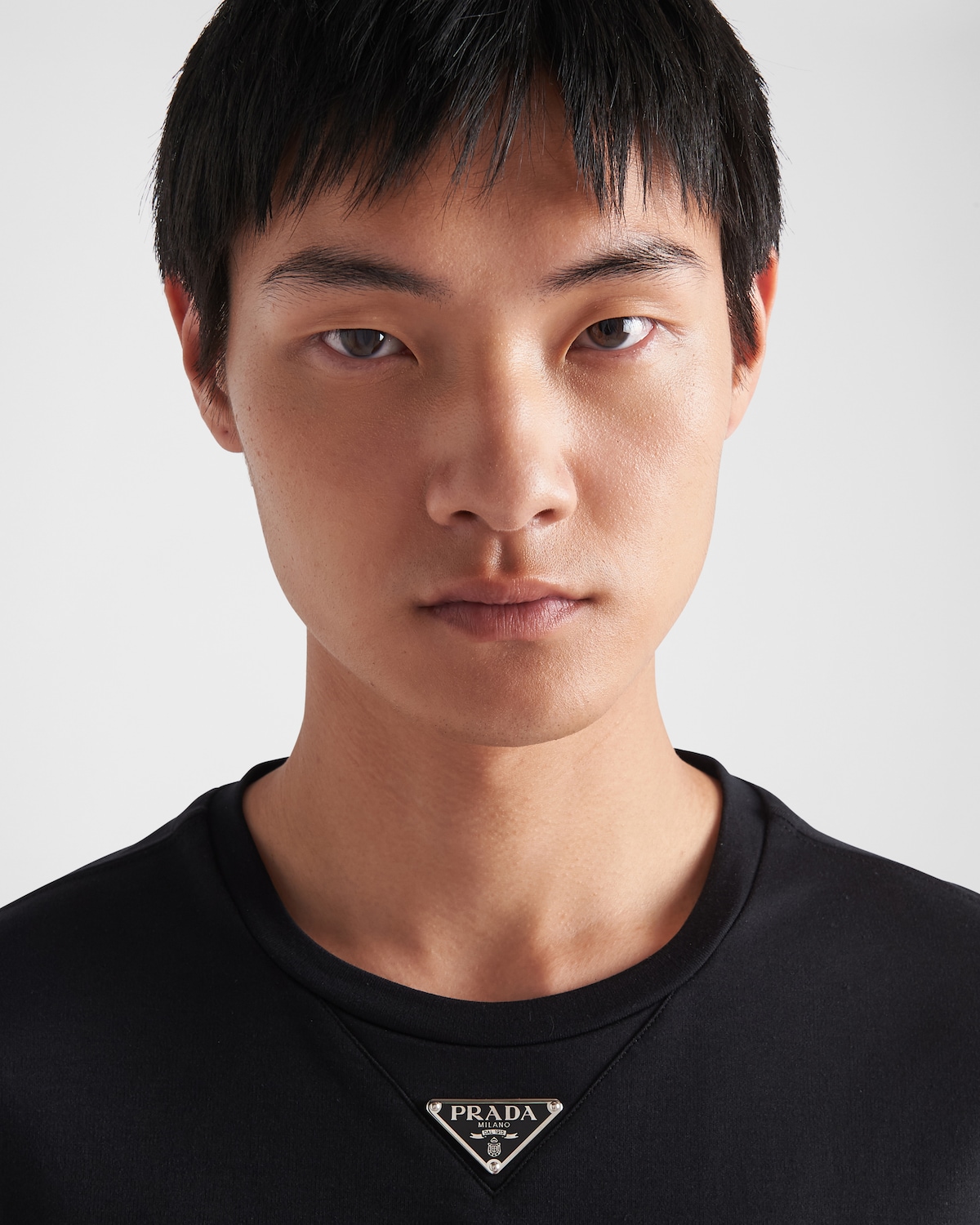 黑色 棉质T恤 | PRADA