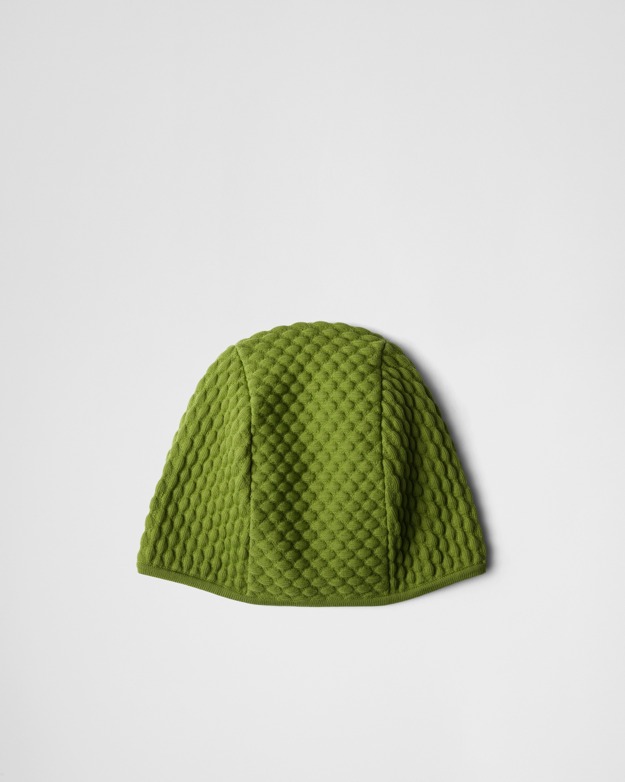 Ivy Green Re-nylon Knit Cap | PRADA