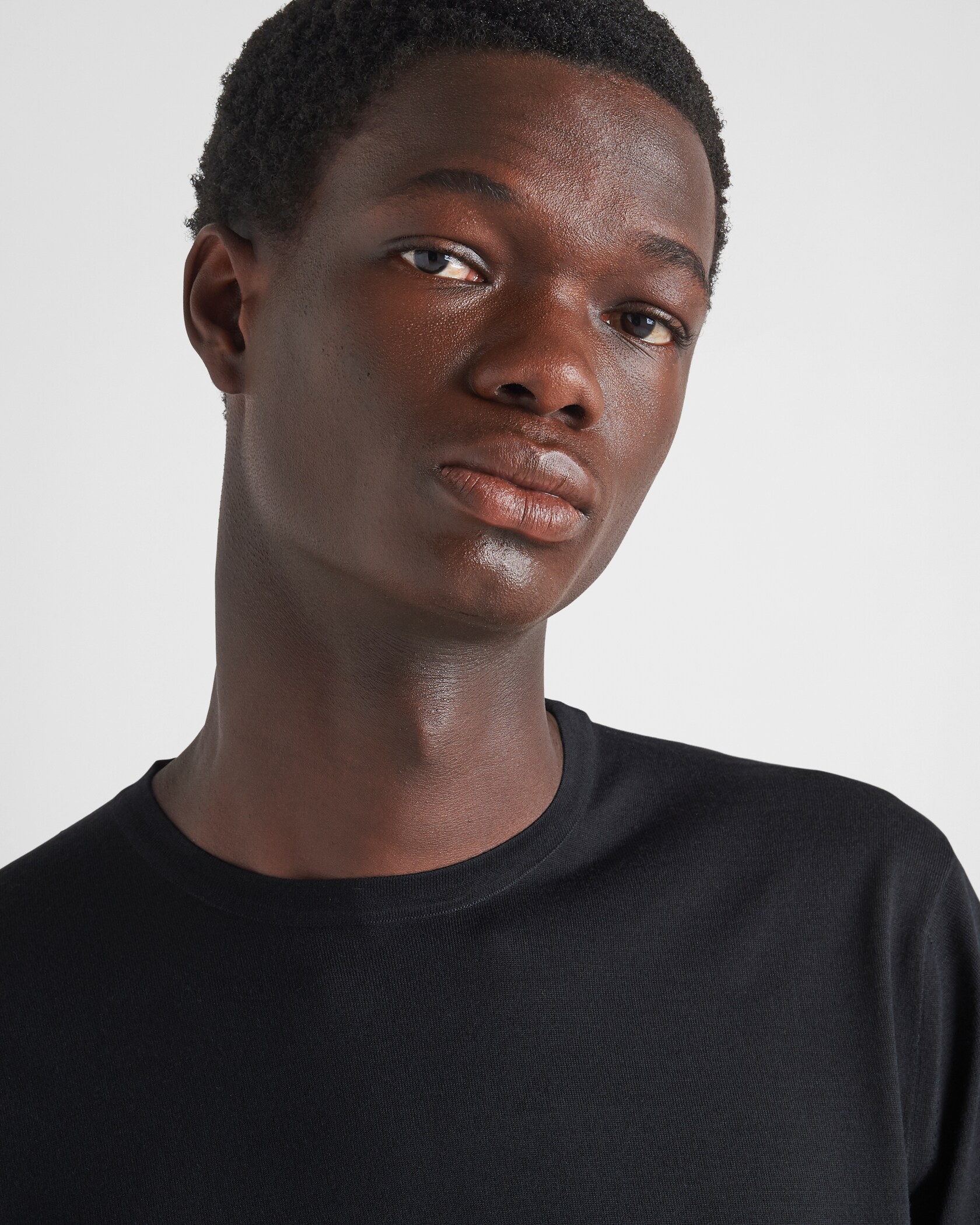 Malha Em Lã Penteada Preto | PRADA