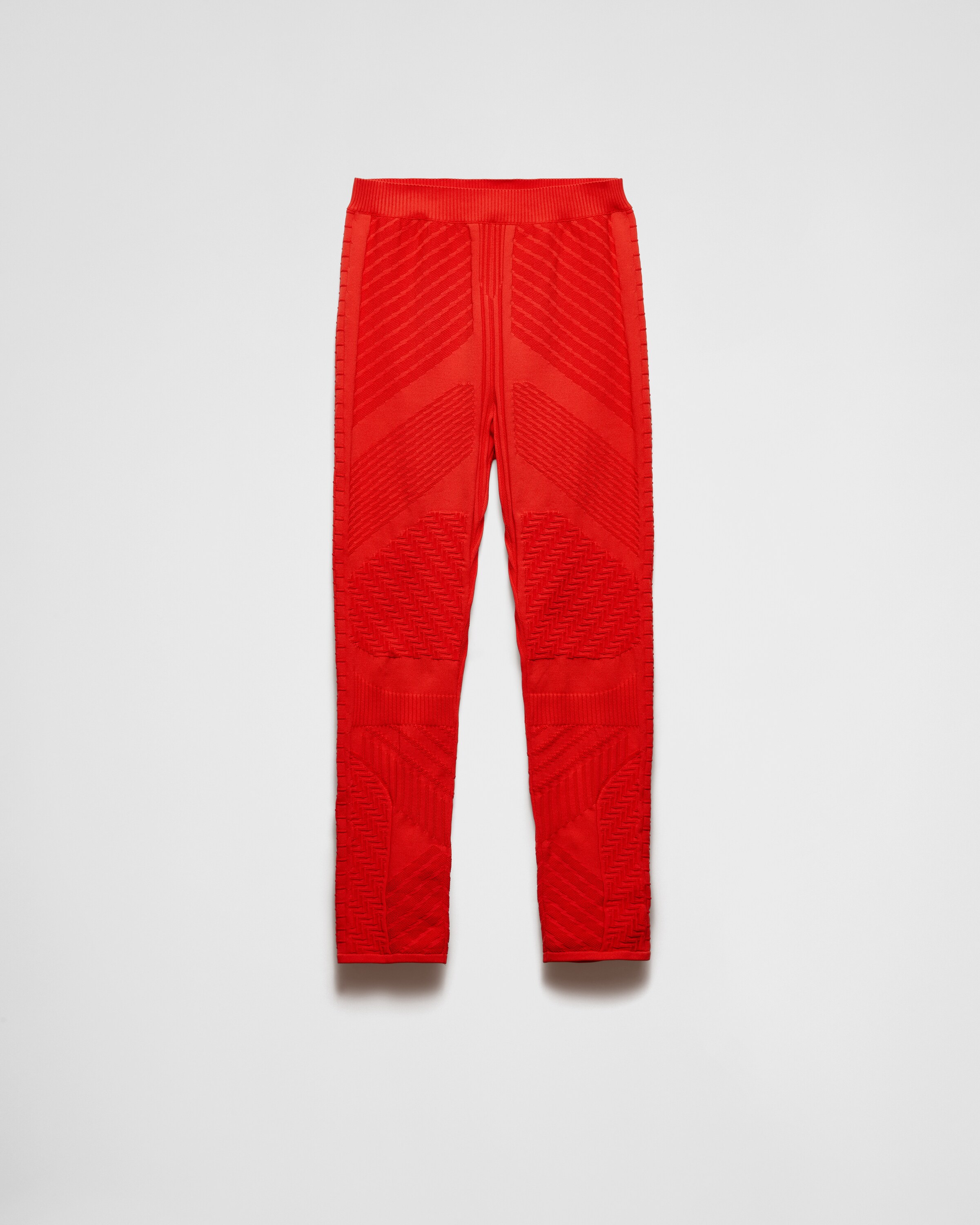 Red Technical Fabric Pants | PRADA