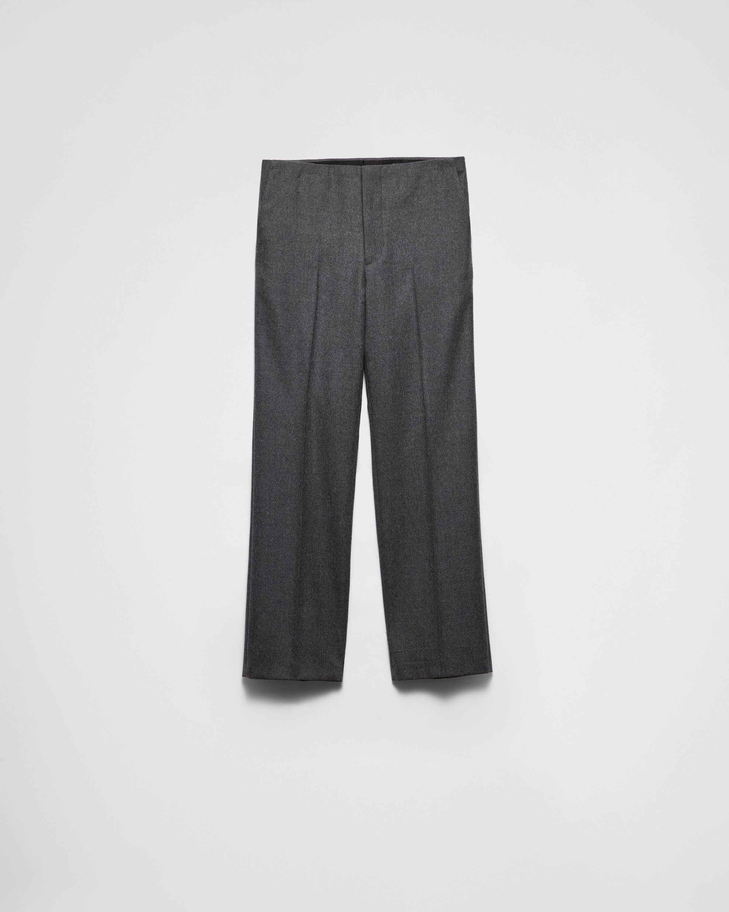 Grey Wool Pants | PRADA