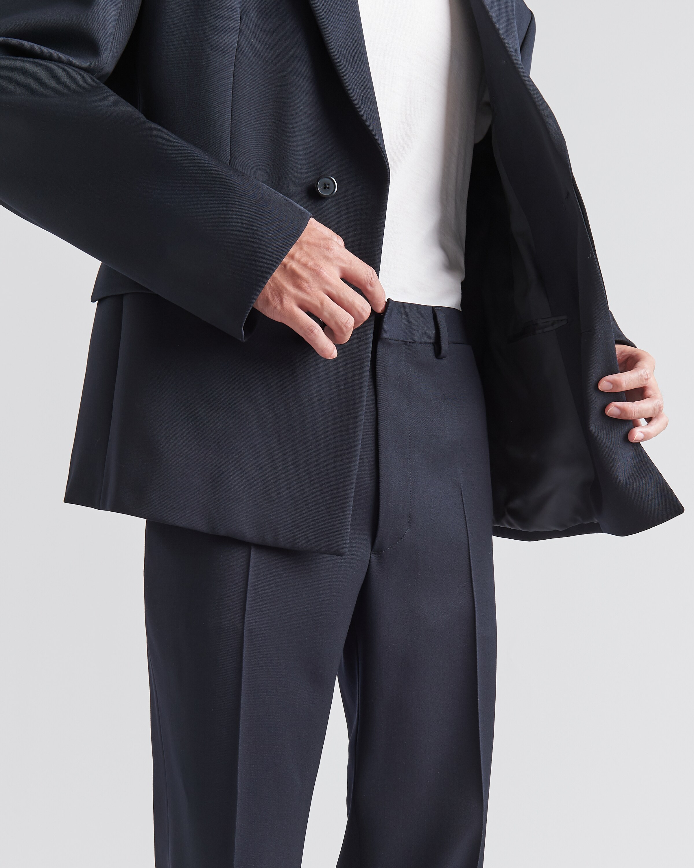 Navy Wool pants | Prada