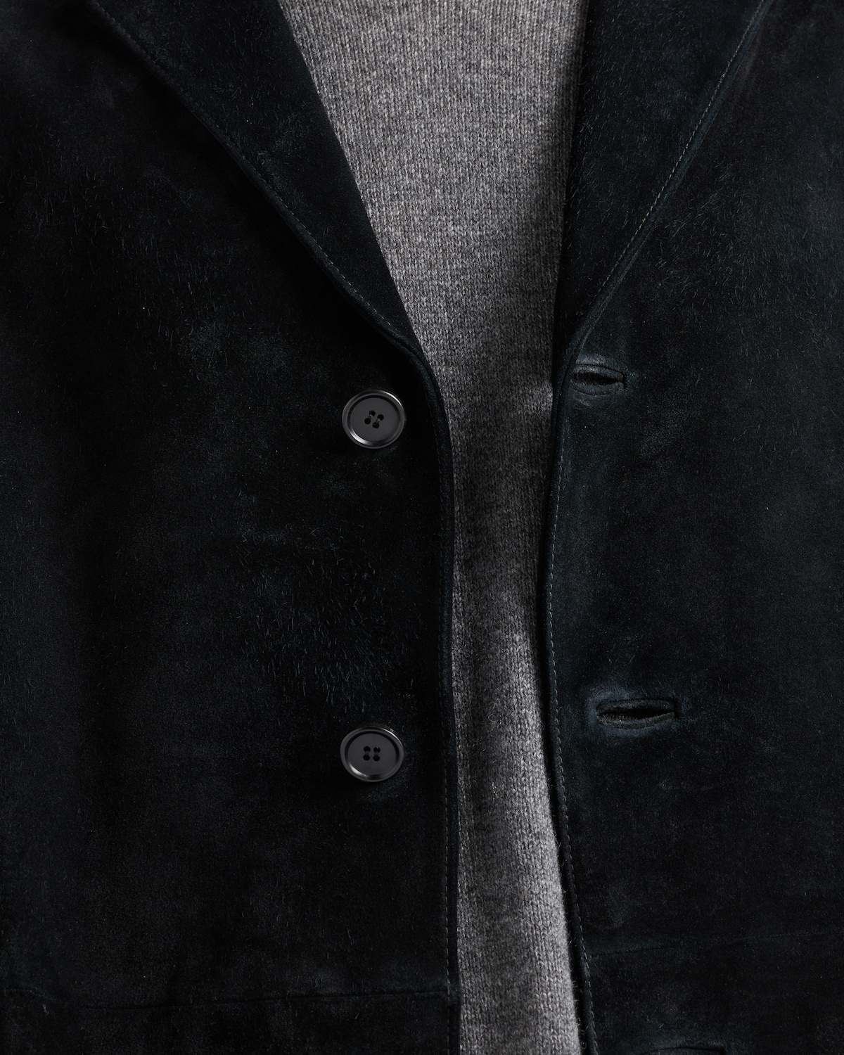 Black Suede Calfskin Jacket | PRADA - United States