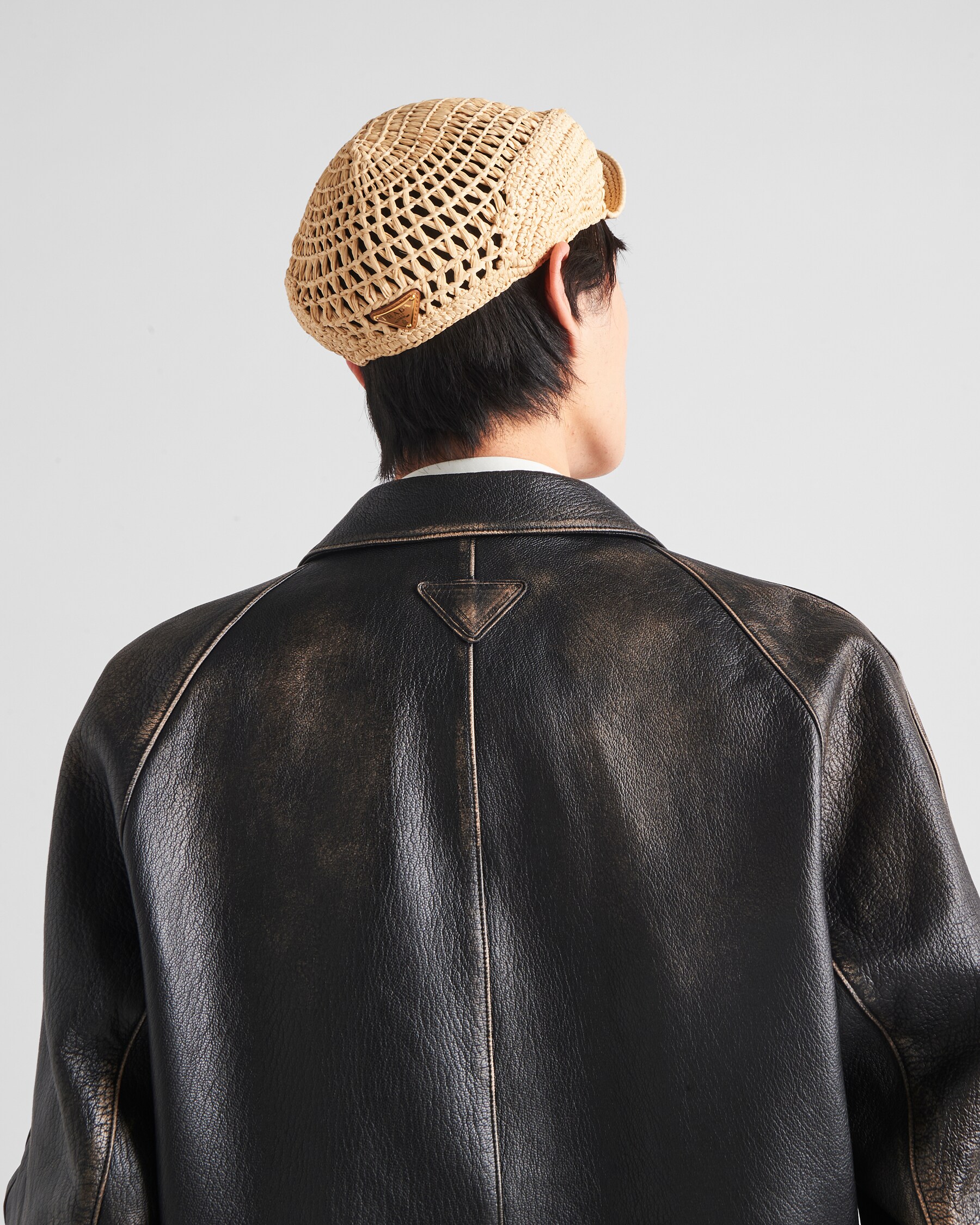 Black Nappa-leather Jacket | PRADA