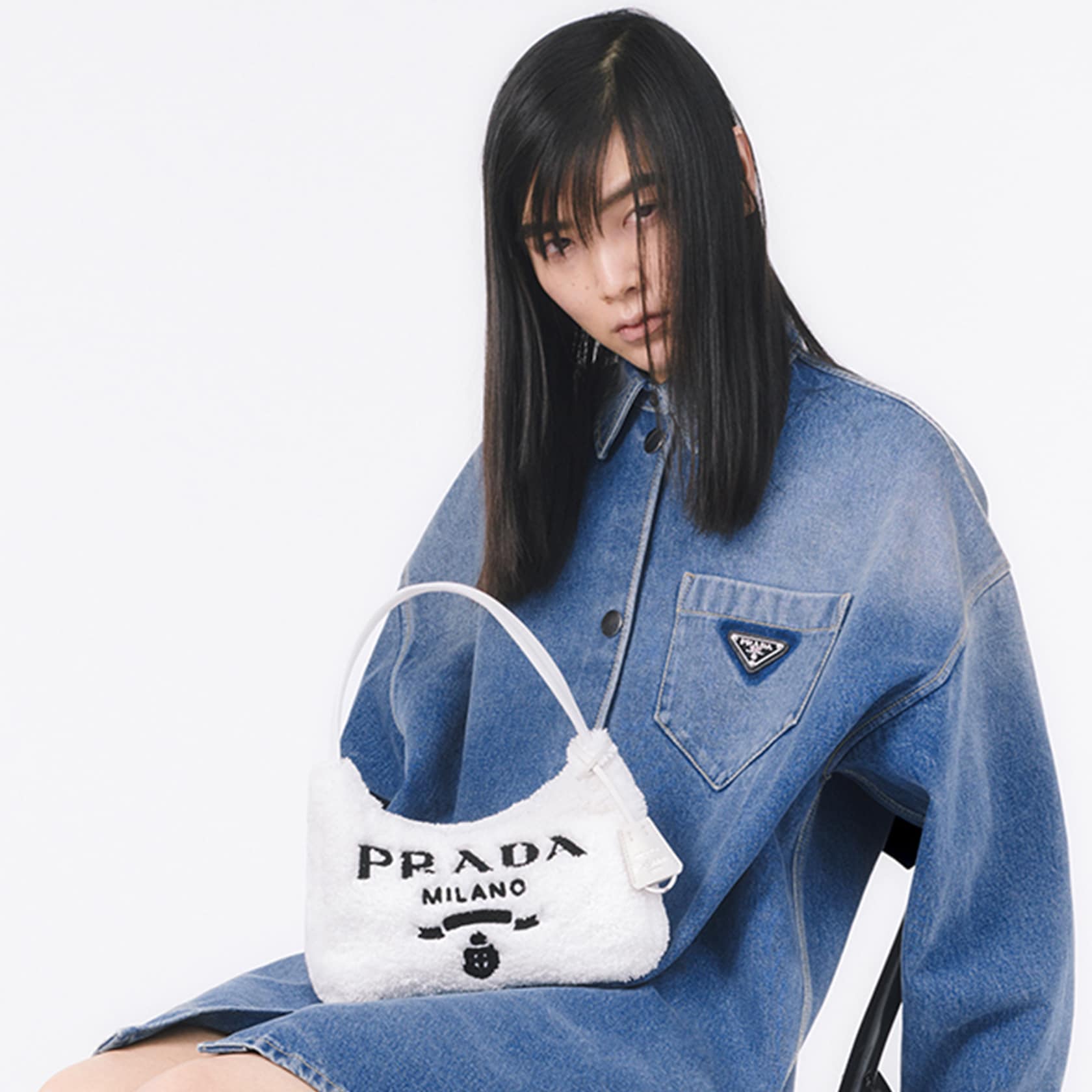 Black Nylon tote bag | Prada