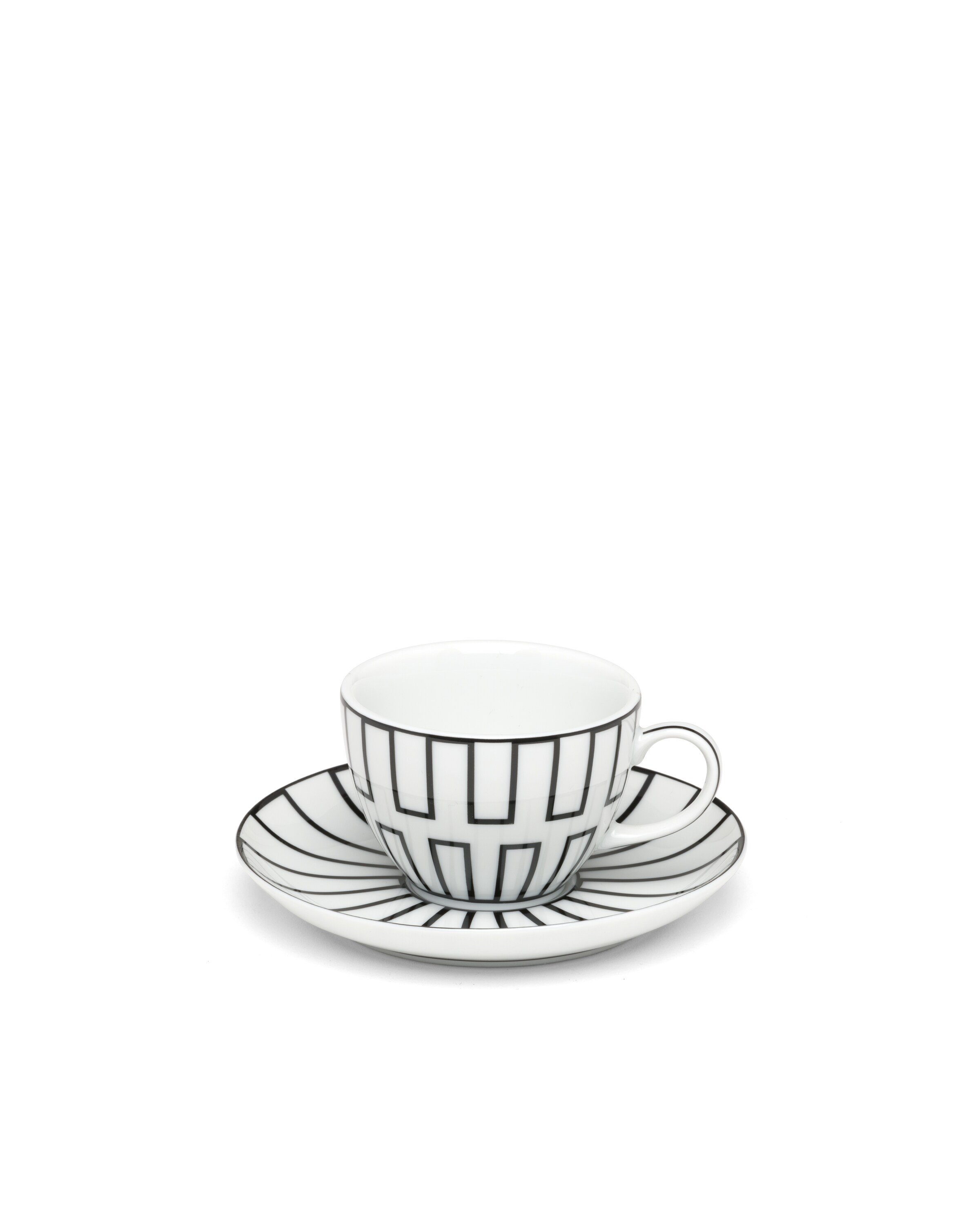 Greek Key Motif Porcelain coffee set | Prada