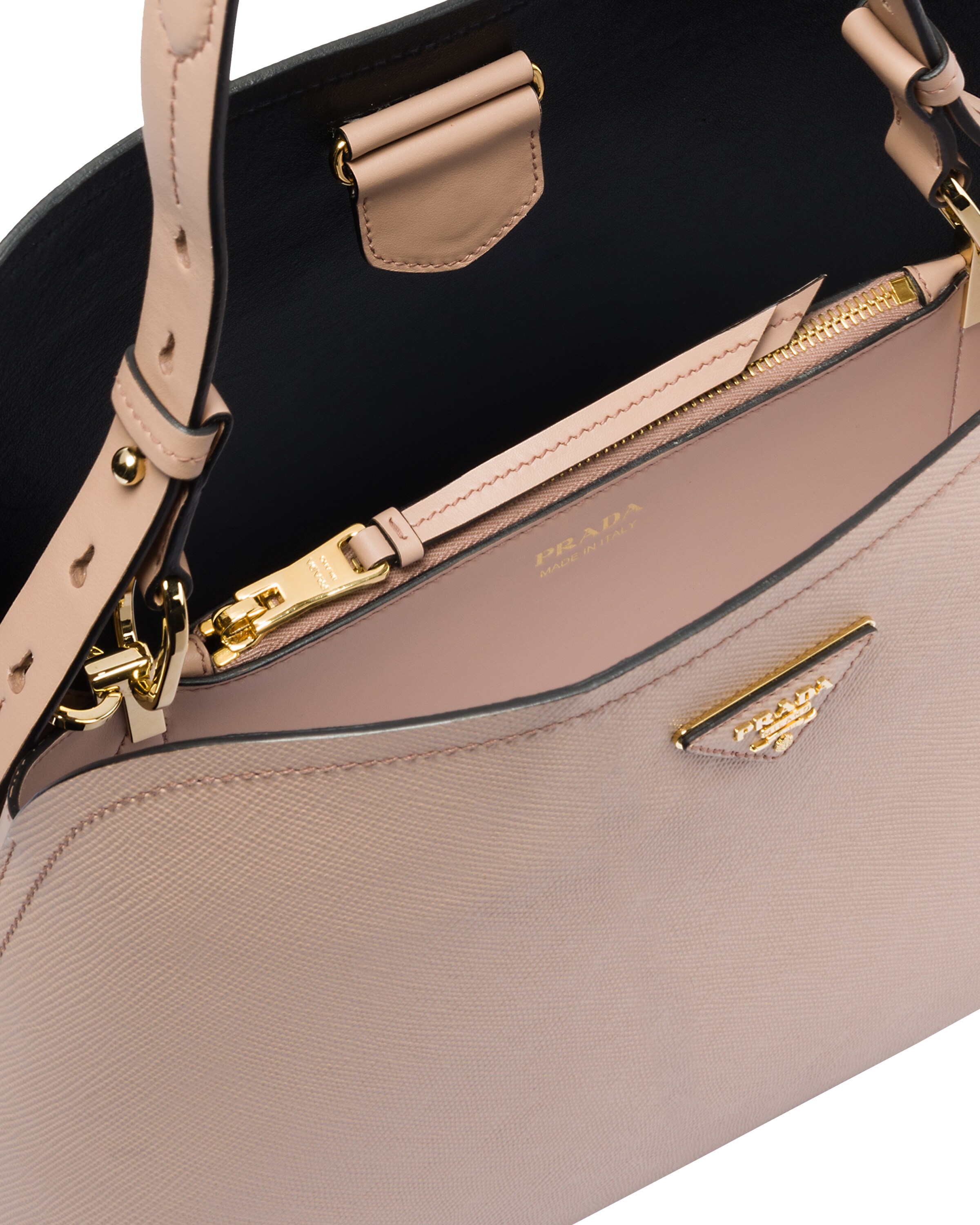 Powder Pink/black Prada Matinée handbag | Prada