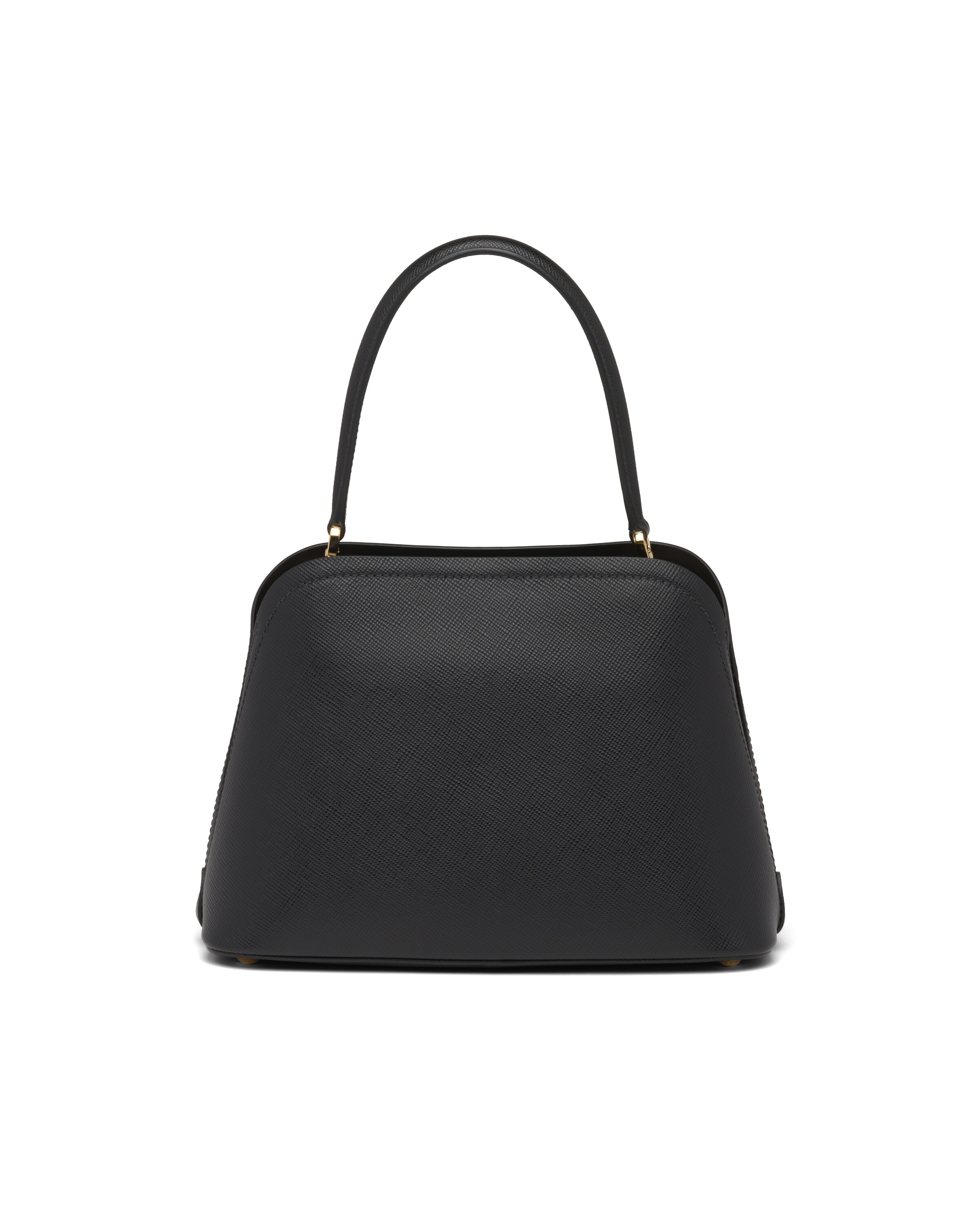 Black Medium Saffiano Leather Prada Matinée Bag | Prada