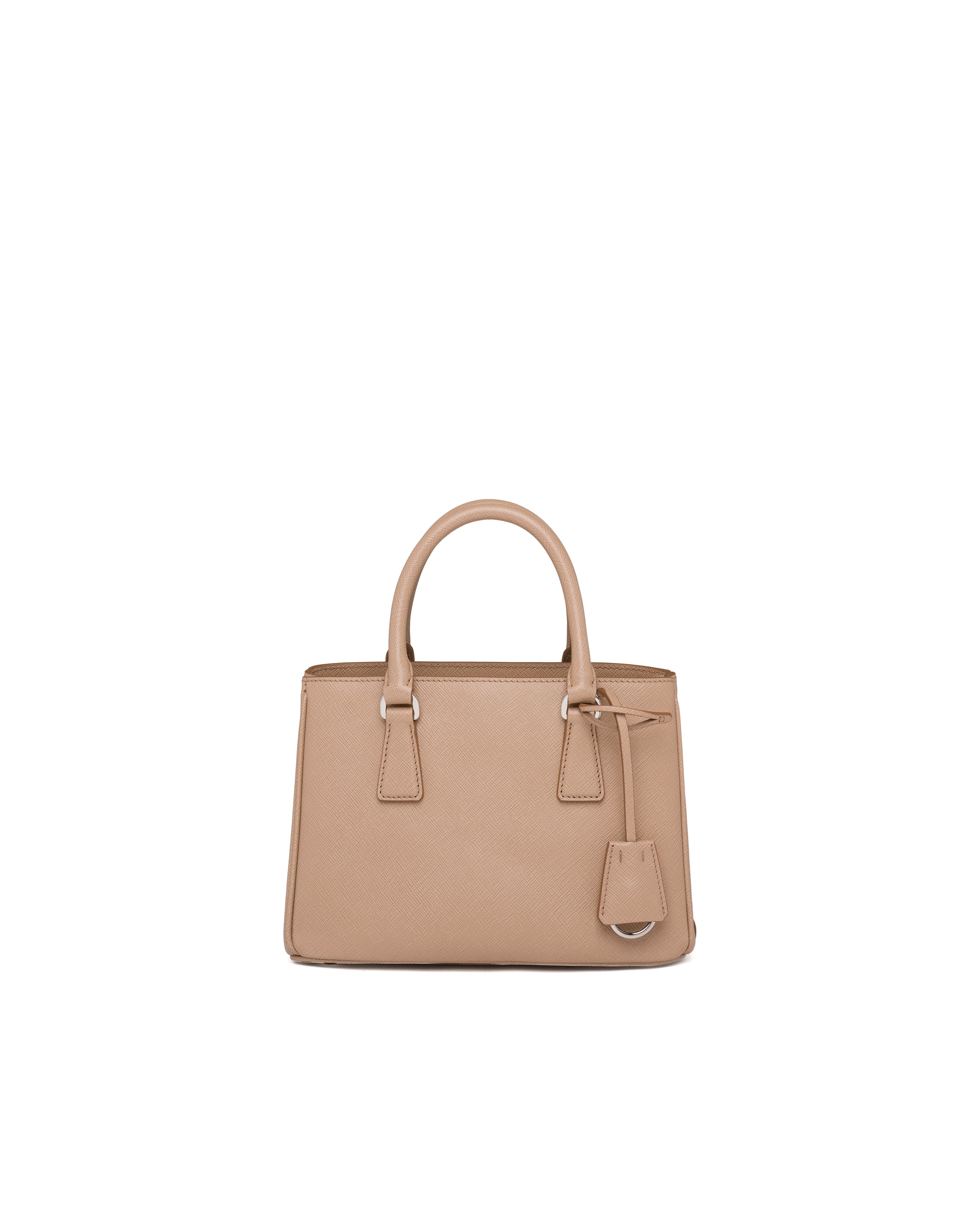 Cameo Beige Prada Galleria Saffiano leather mini bag | Prada
