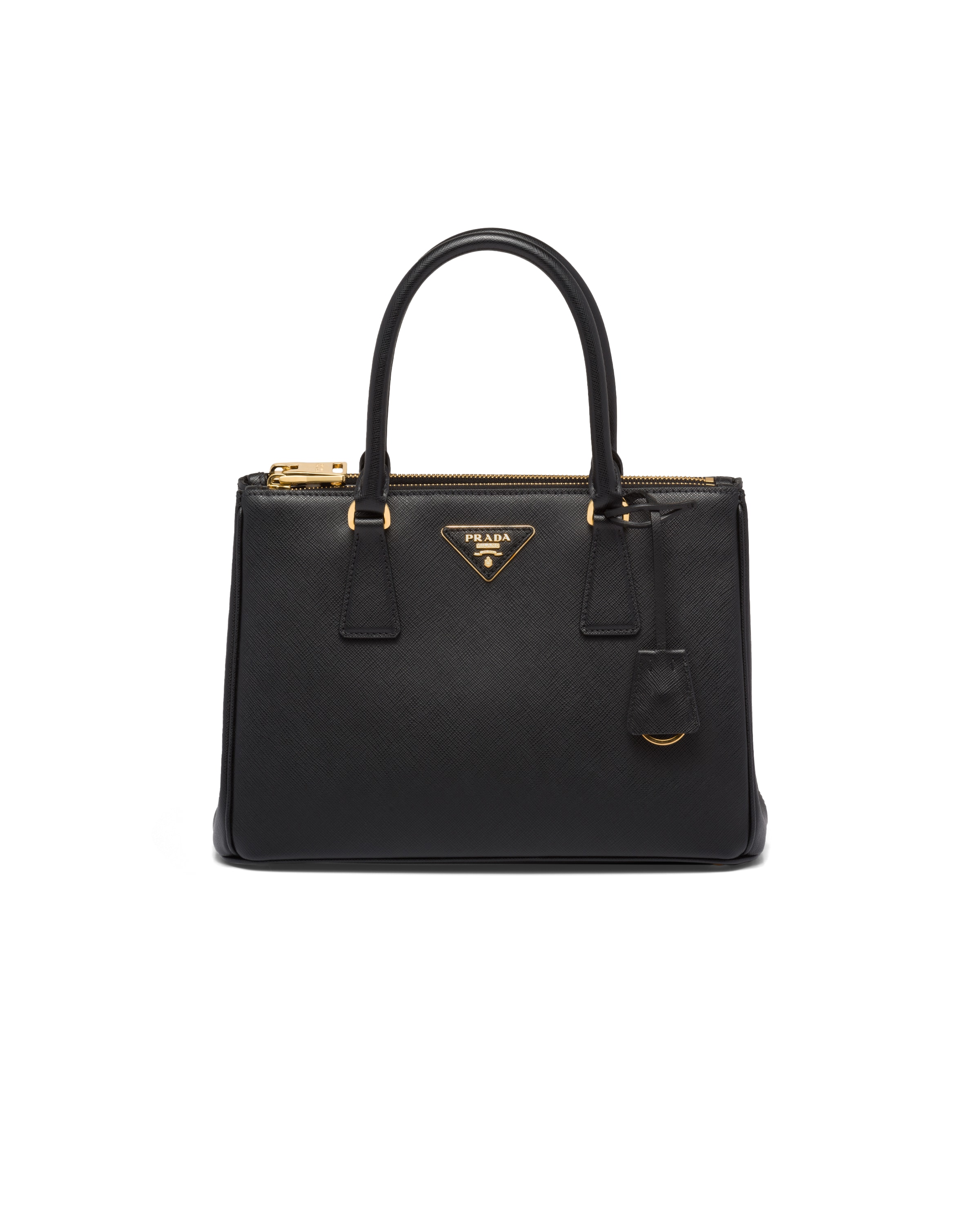 Borsa Prada Galleria medium in Saffiano Nero | Prada