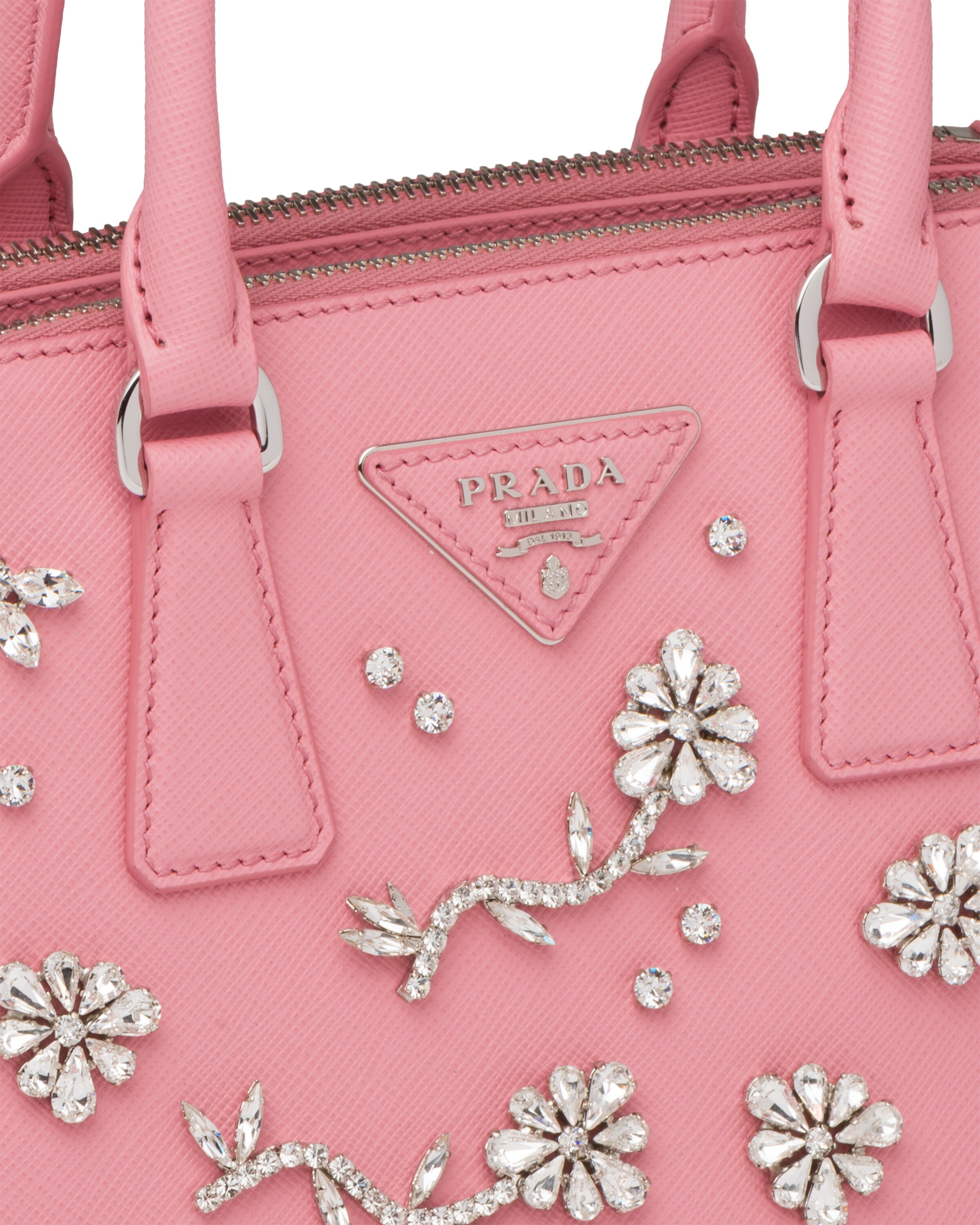 Small Prada Galleria bag with appliqués | Prada