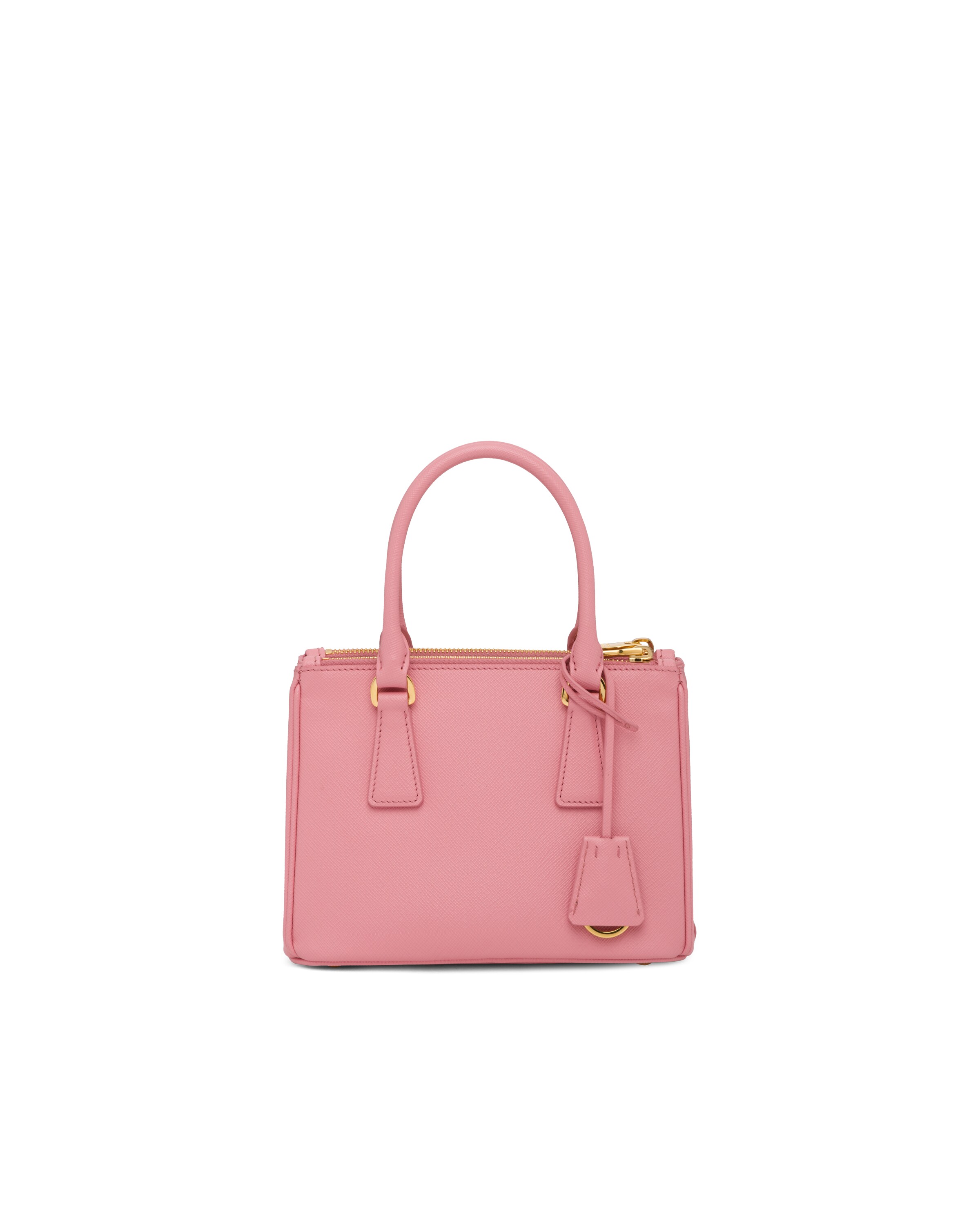 Petal Pink Prada Galleria Saffiano leather micro-bag | Prada