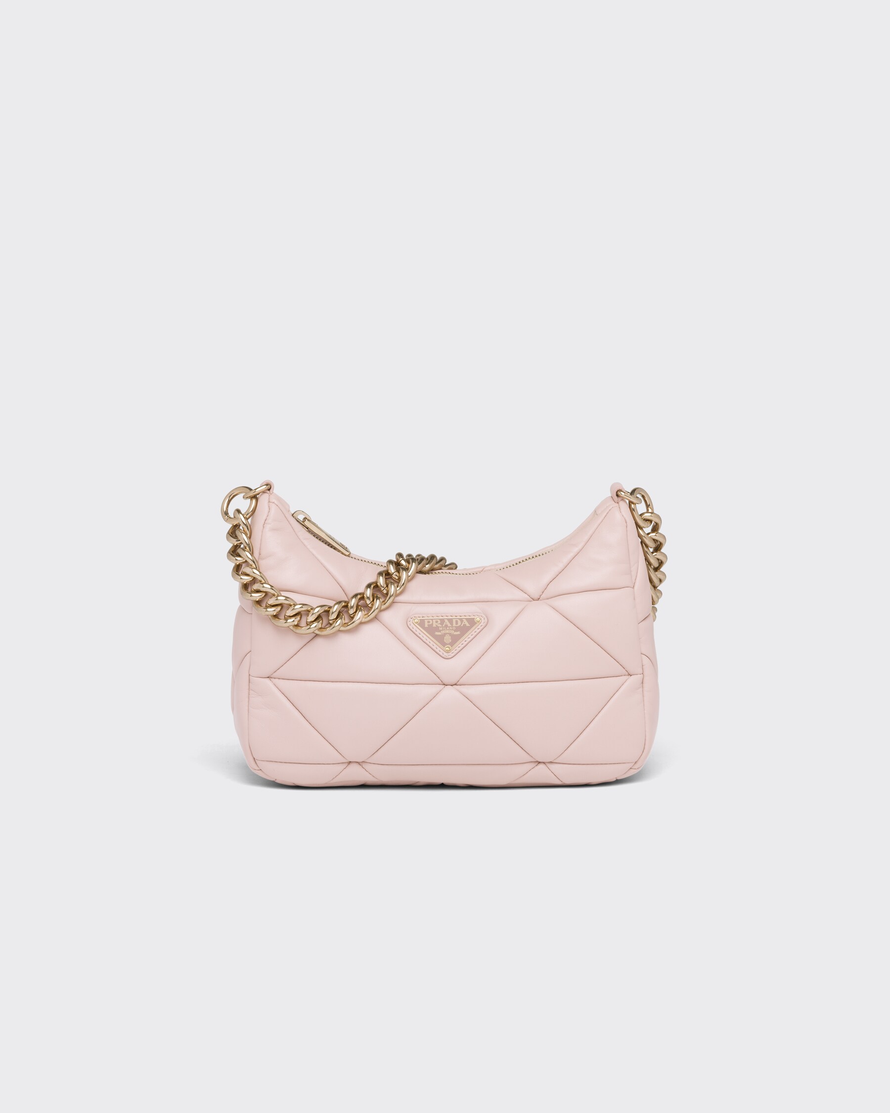 Water Lily Prada System Nappa Leather Patchwork Shoulder Bag | PRADA