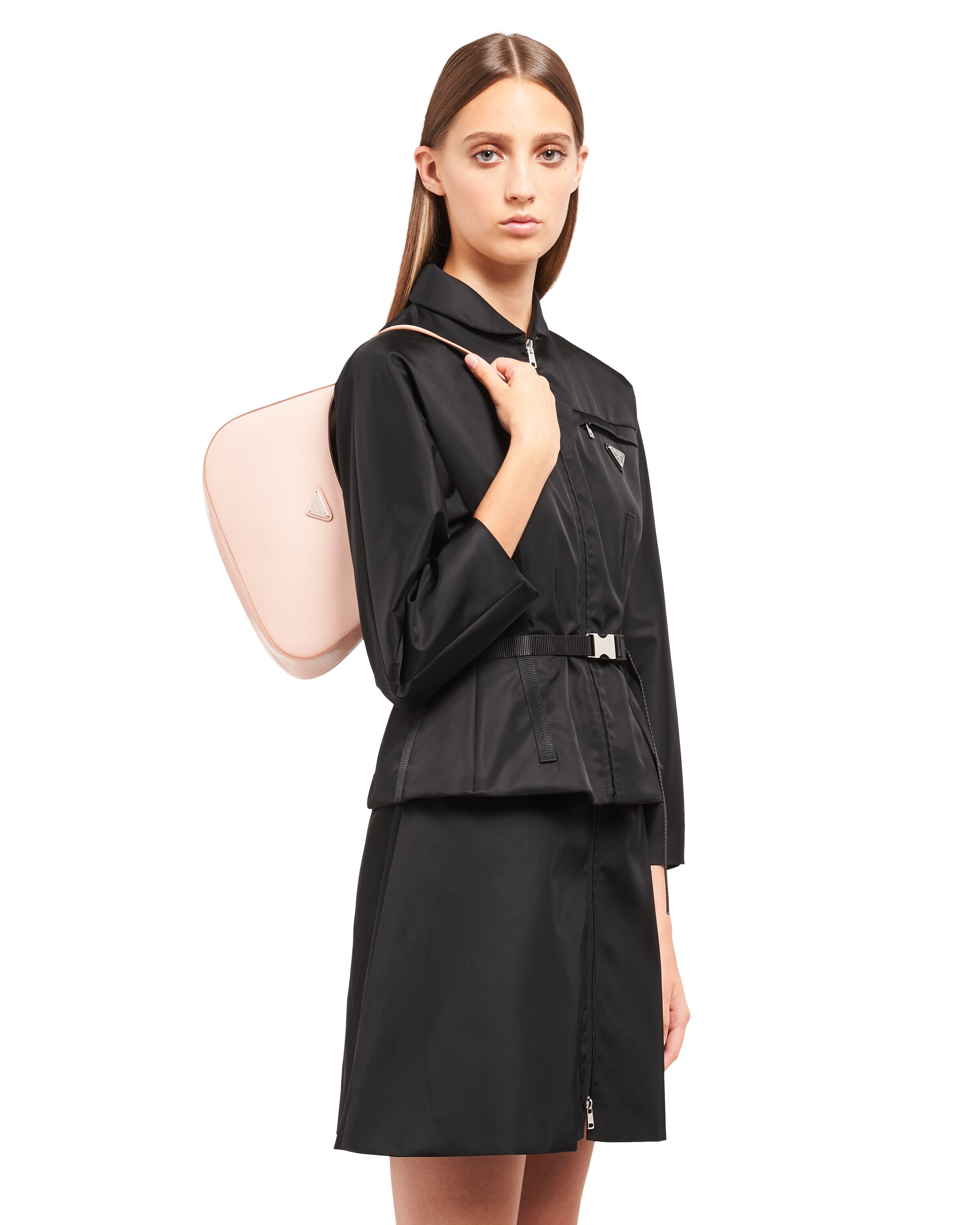 Prada Cleo brushed leather shoulder bag | Prada