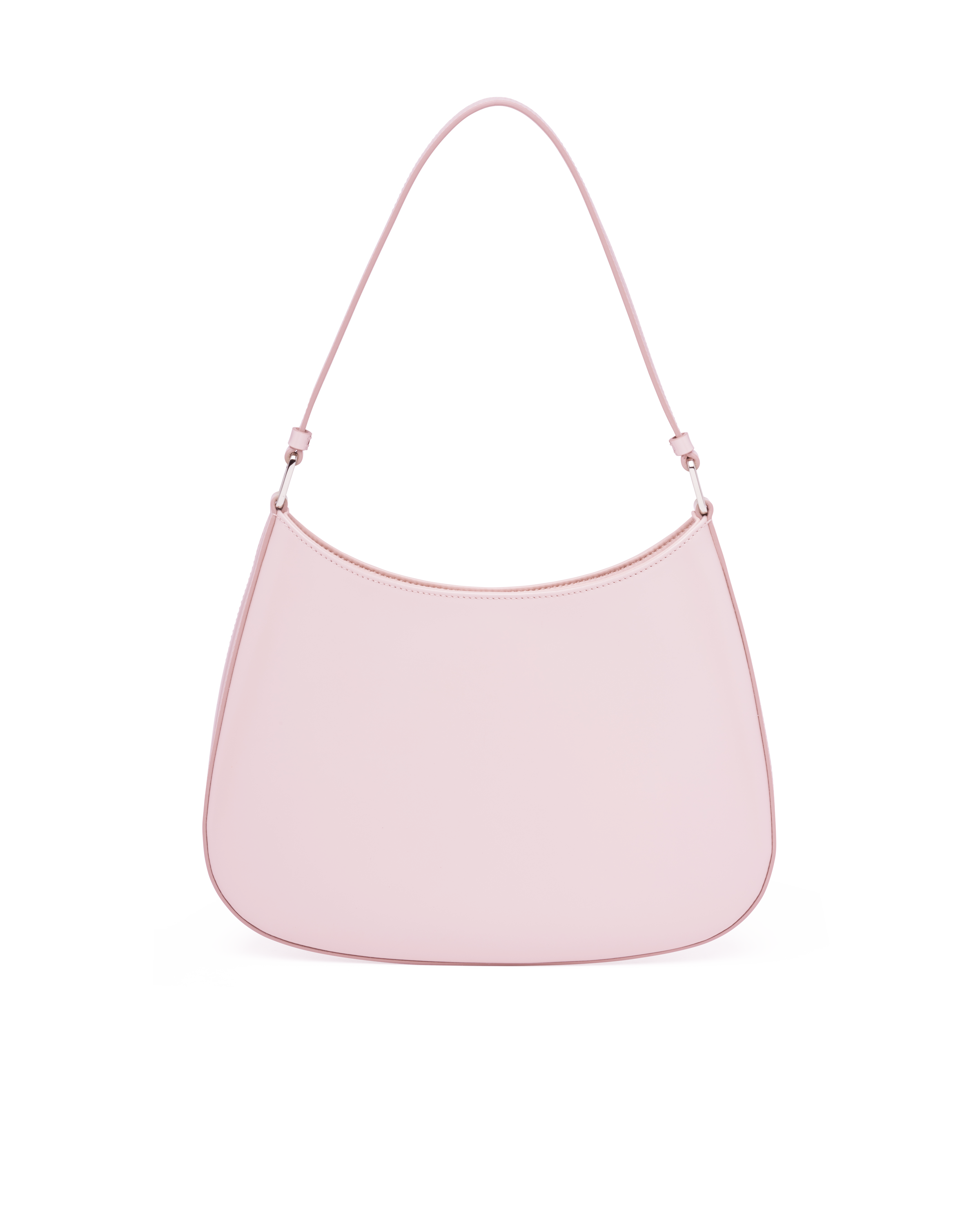 Alabaster Pink Prada Cleo brushed leather shoulder bag | Prada