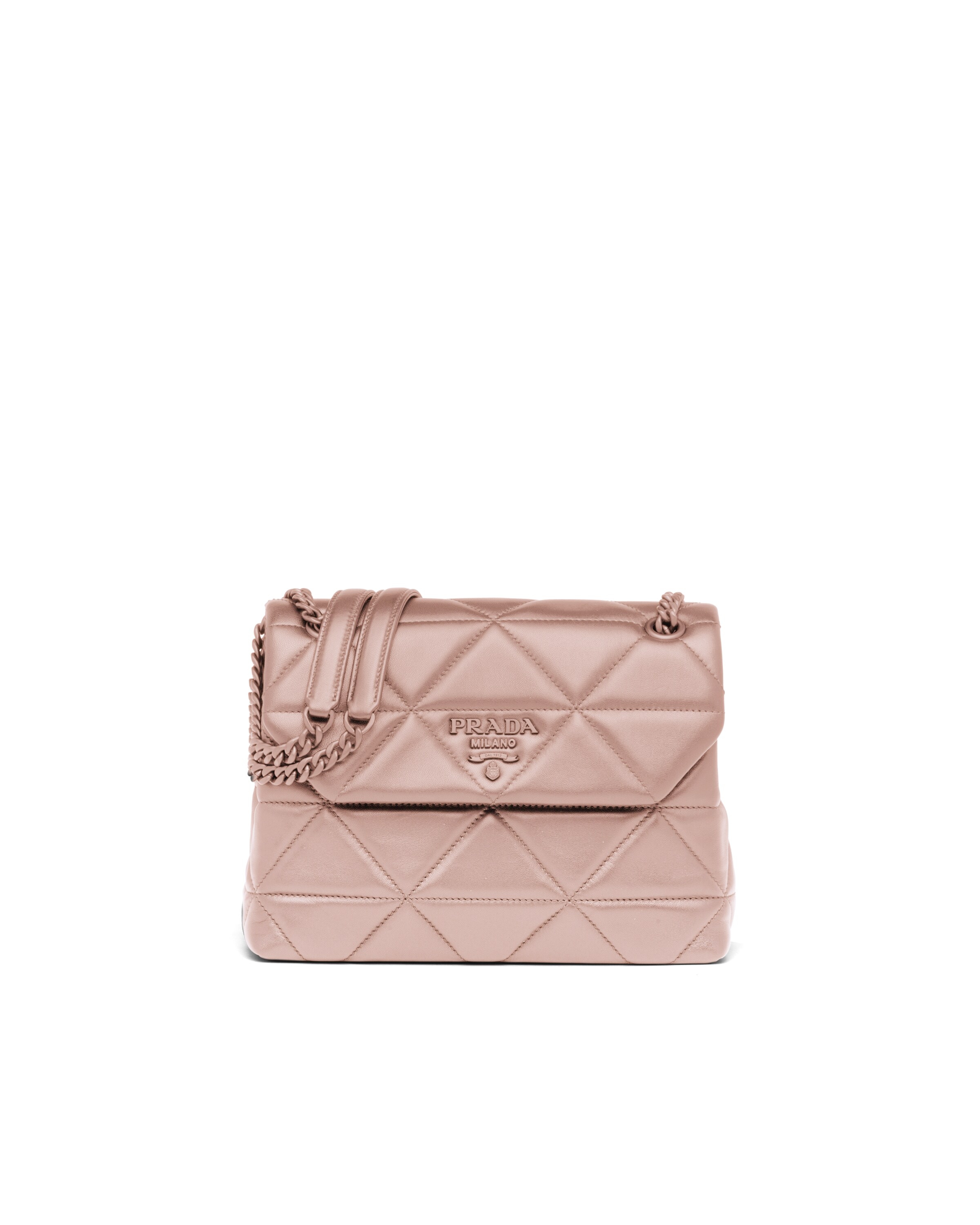 Powder Beige Medium Nappa Leather Prada Spectrum Bag | Prada