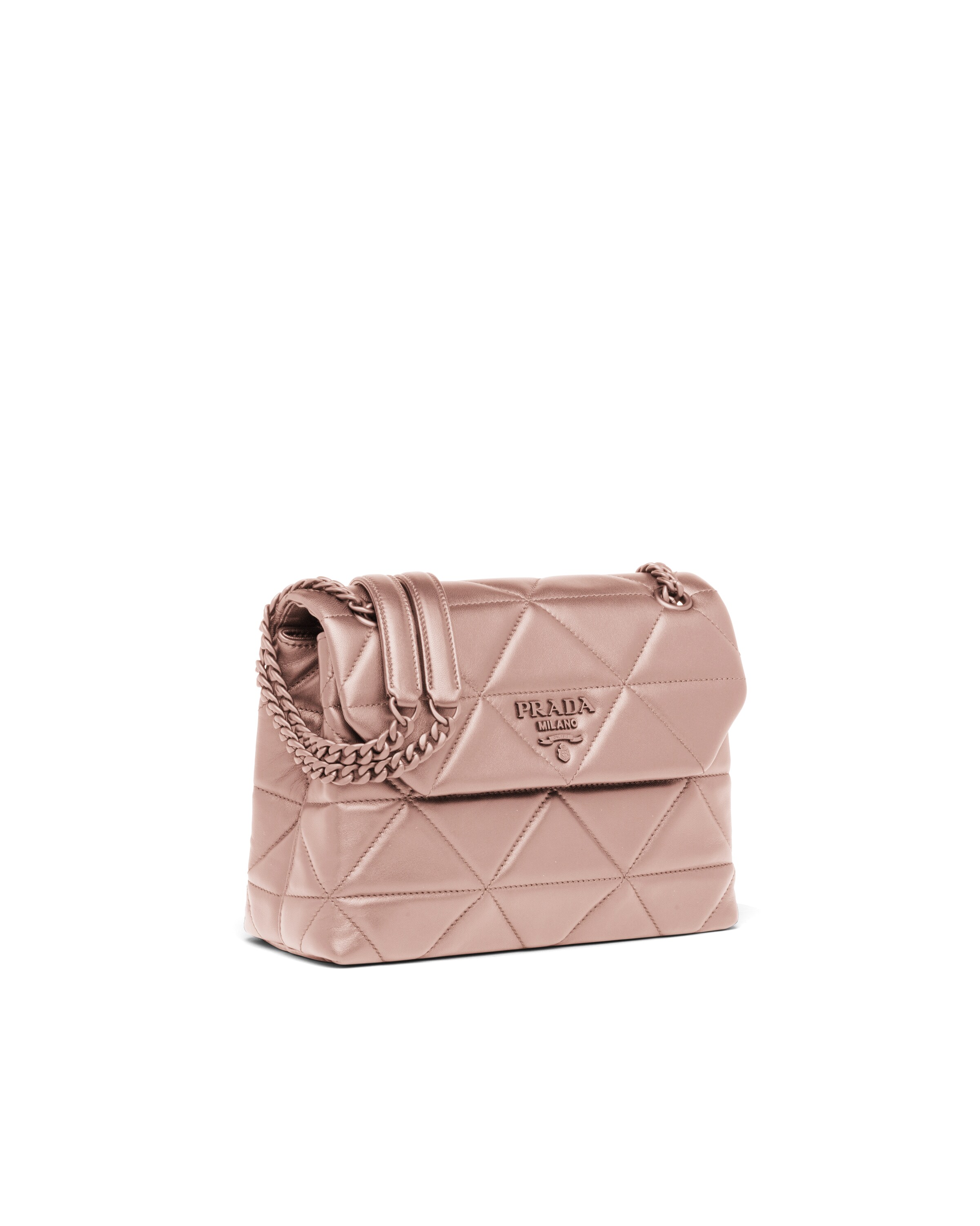 Powder Beige Medium Nappa Leather Prada Spectrum Bag | Prada